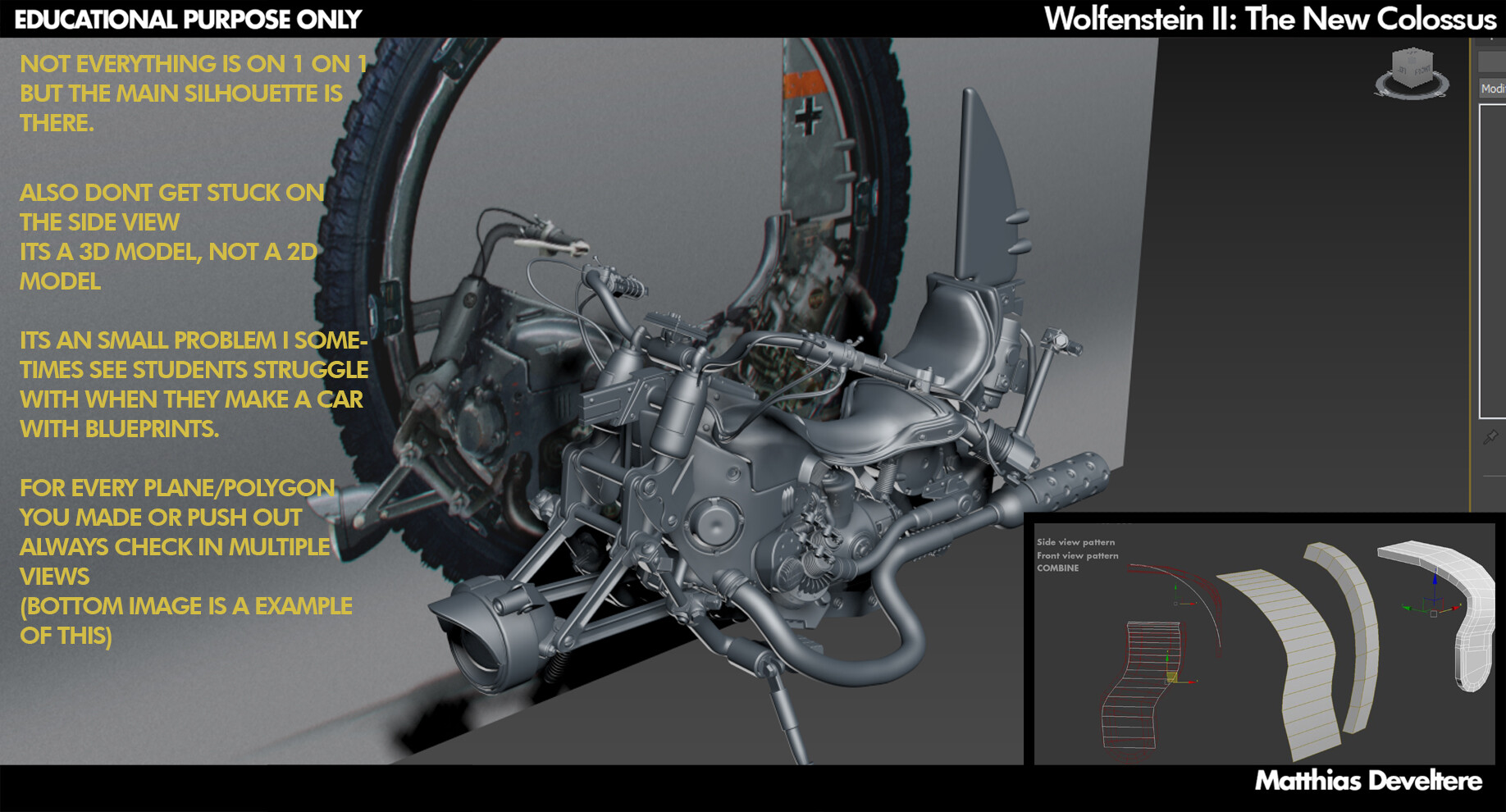 Matthias Develtere - BreakDown - Monowheel- Wolfenstein The New Colossus