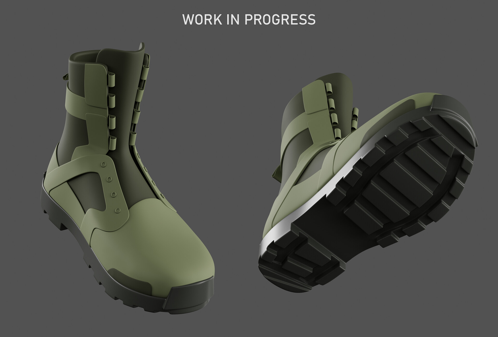 Richard Cull - (WIP) Boot model - Far Isle project
