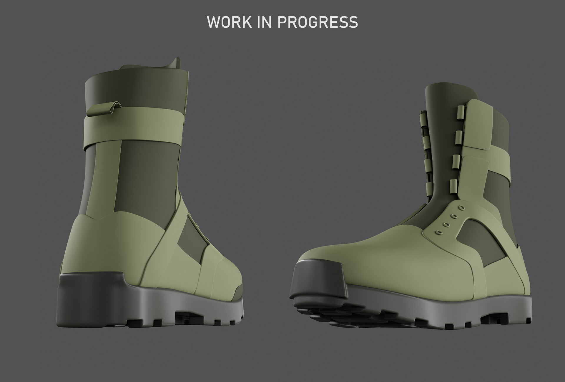 Richard Cull - (WIP) Boot model - Far Isle project
