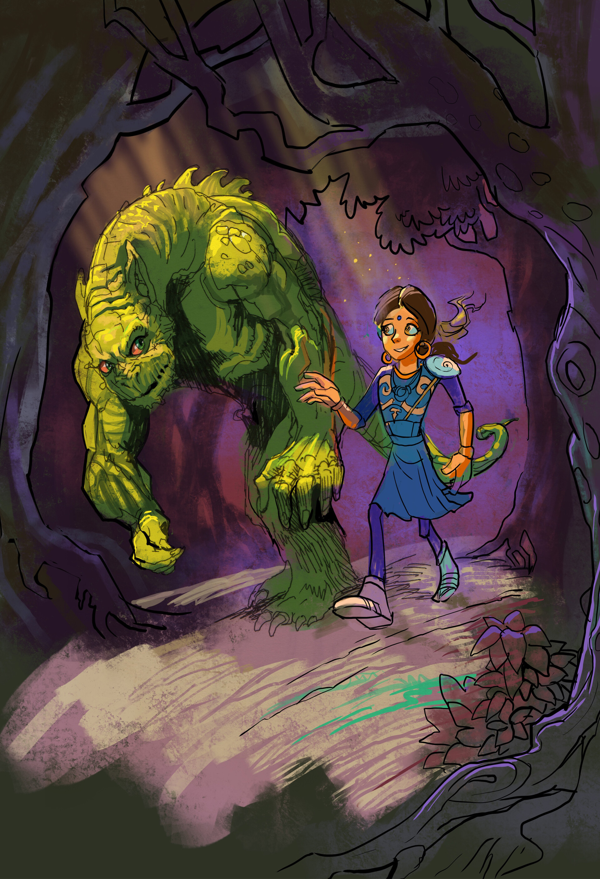 ArtStation - Cursed companion