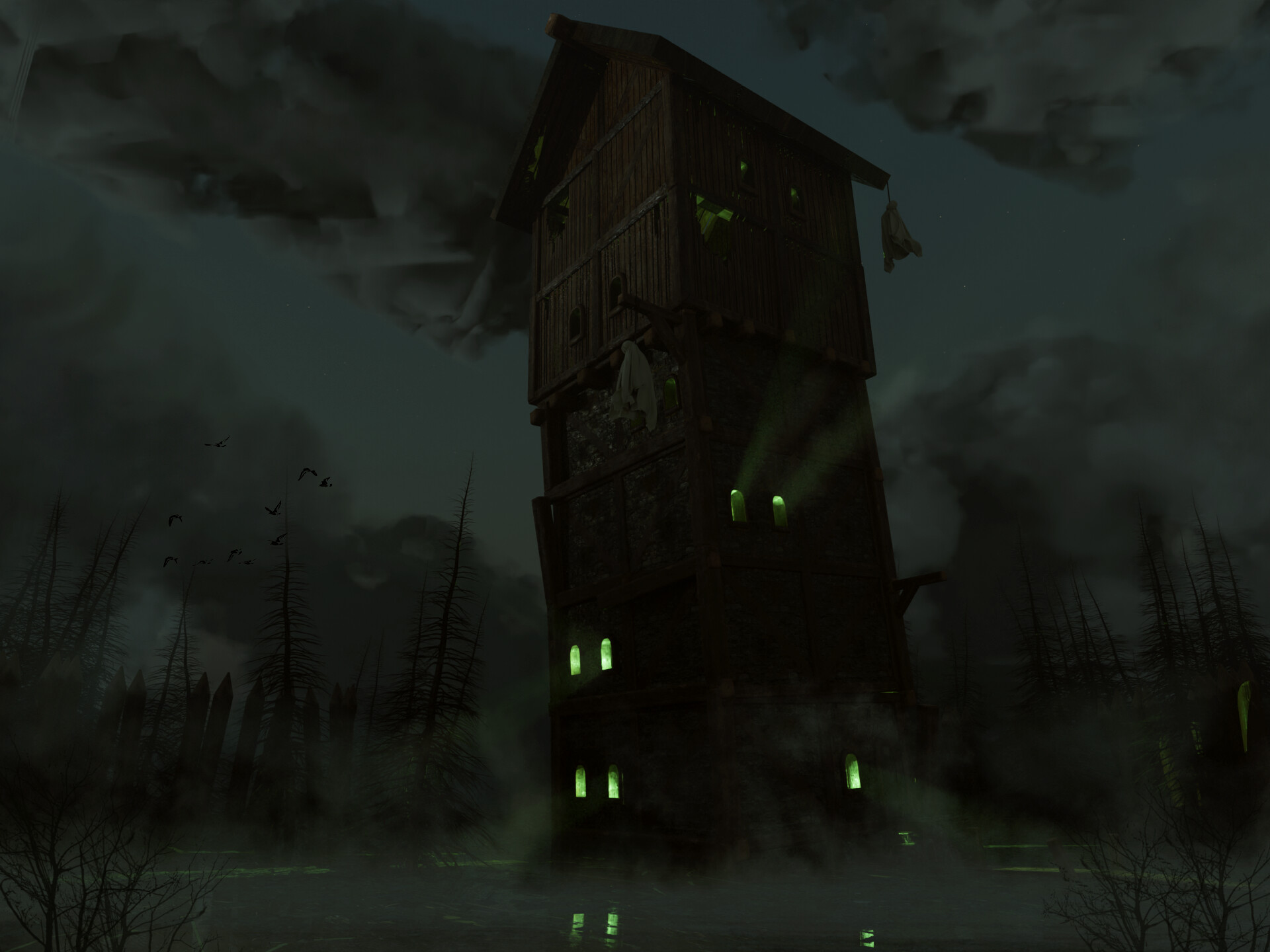 ArtStation - Ghost Tower