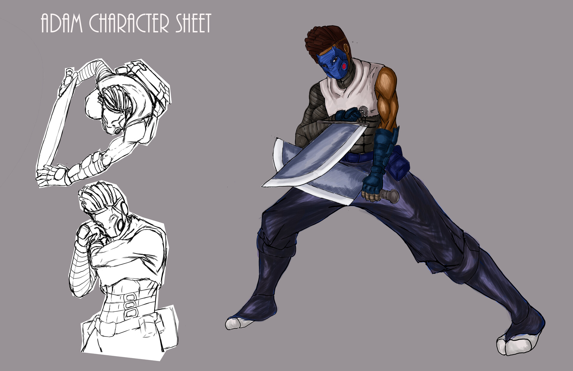 ArtStation - Comic Character Designs