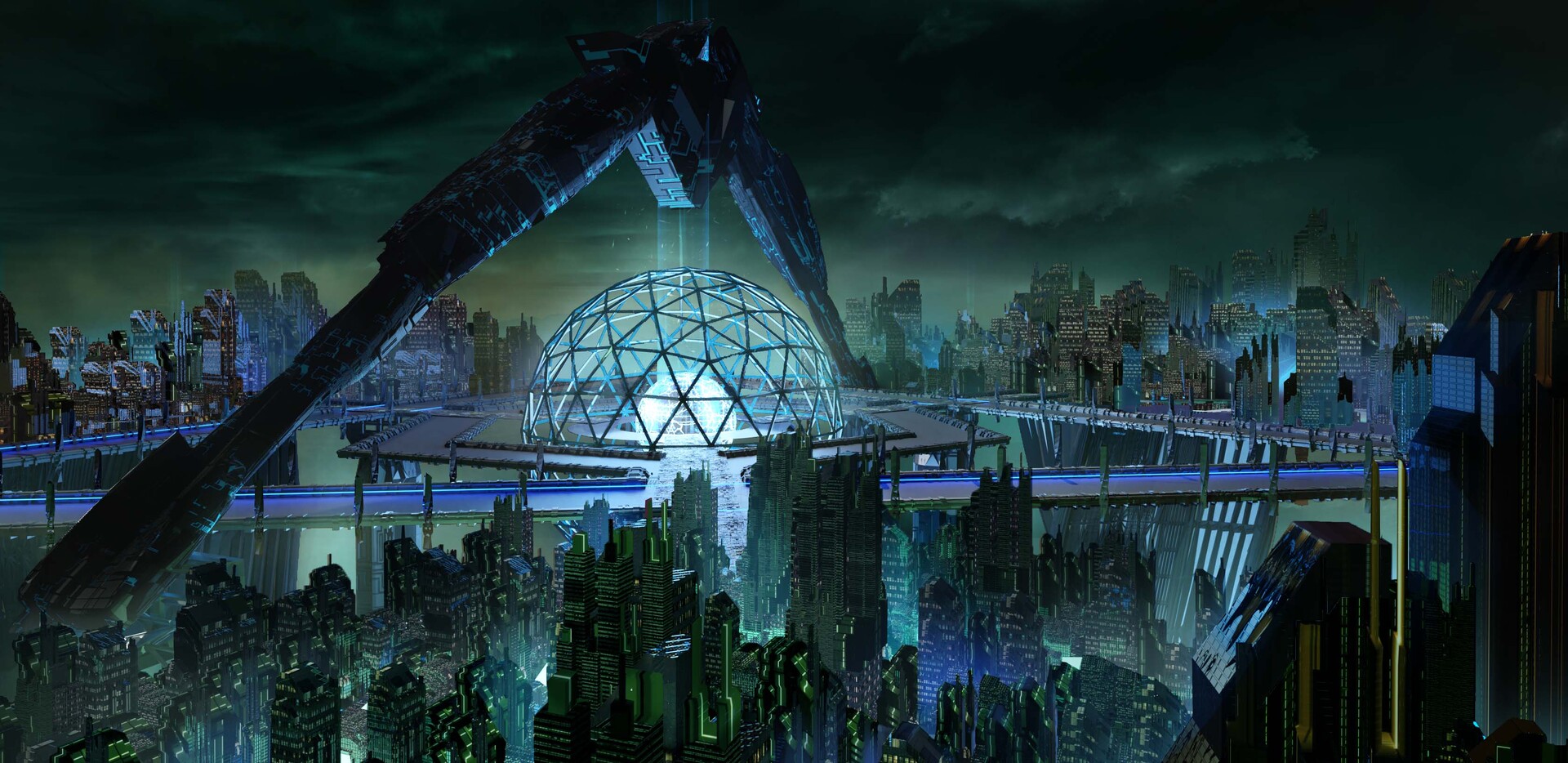 ArtStation - Futuristic city