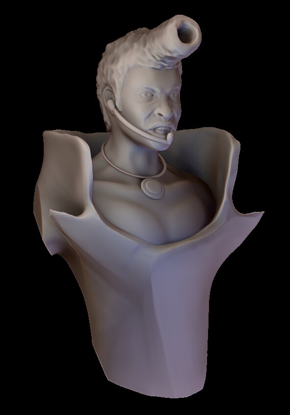 ArtStation - Ruby Rhod (speed sculpt)