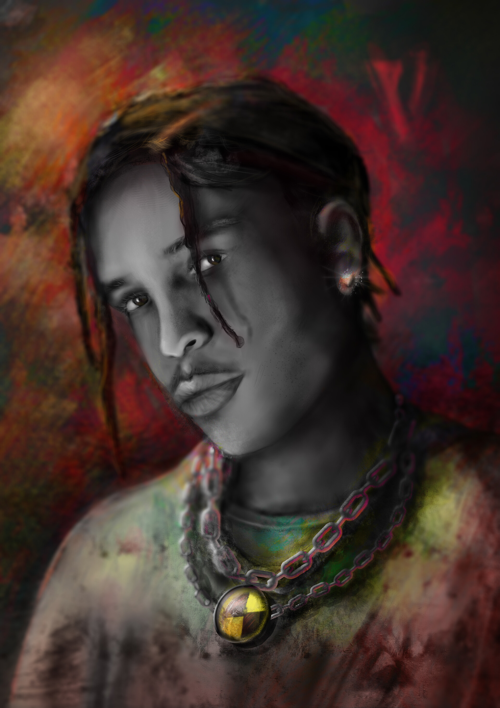 ArtStation - A$AP ROCKY - pretty flacko