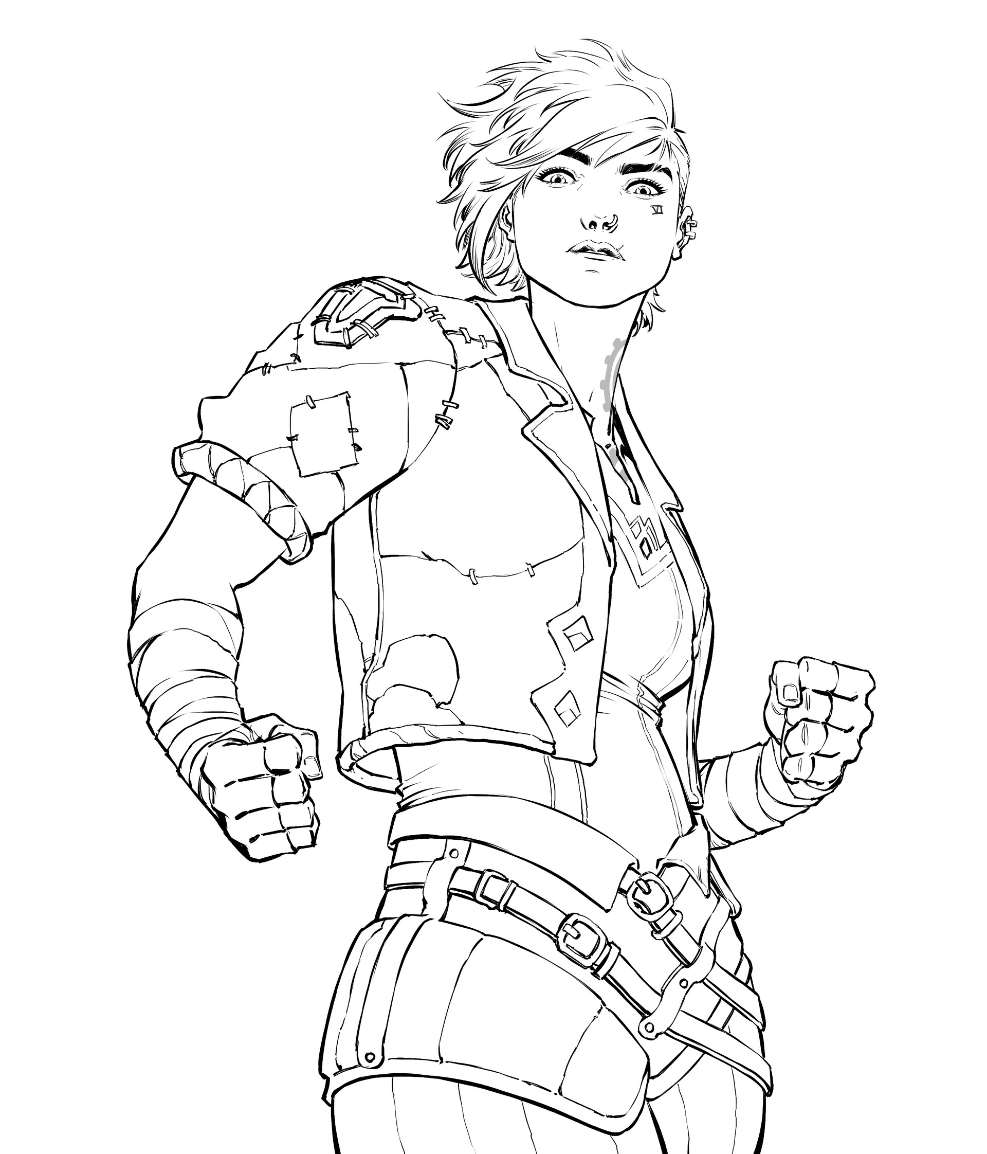 vi arcane coloring pages