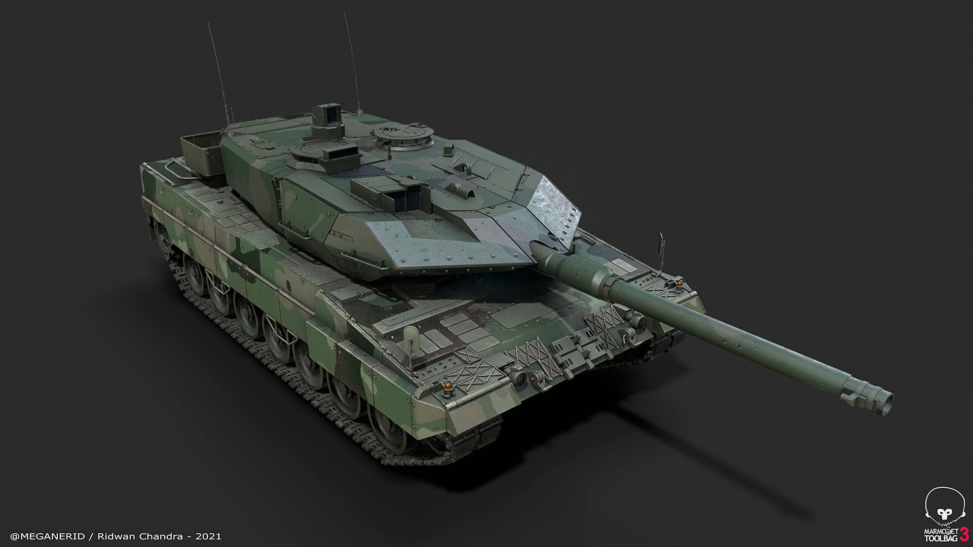 Ridwan Chandra - MeganeRid - Leopard 2A6 Main Battle Tank