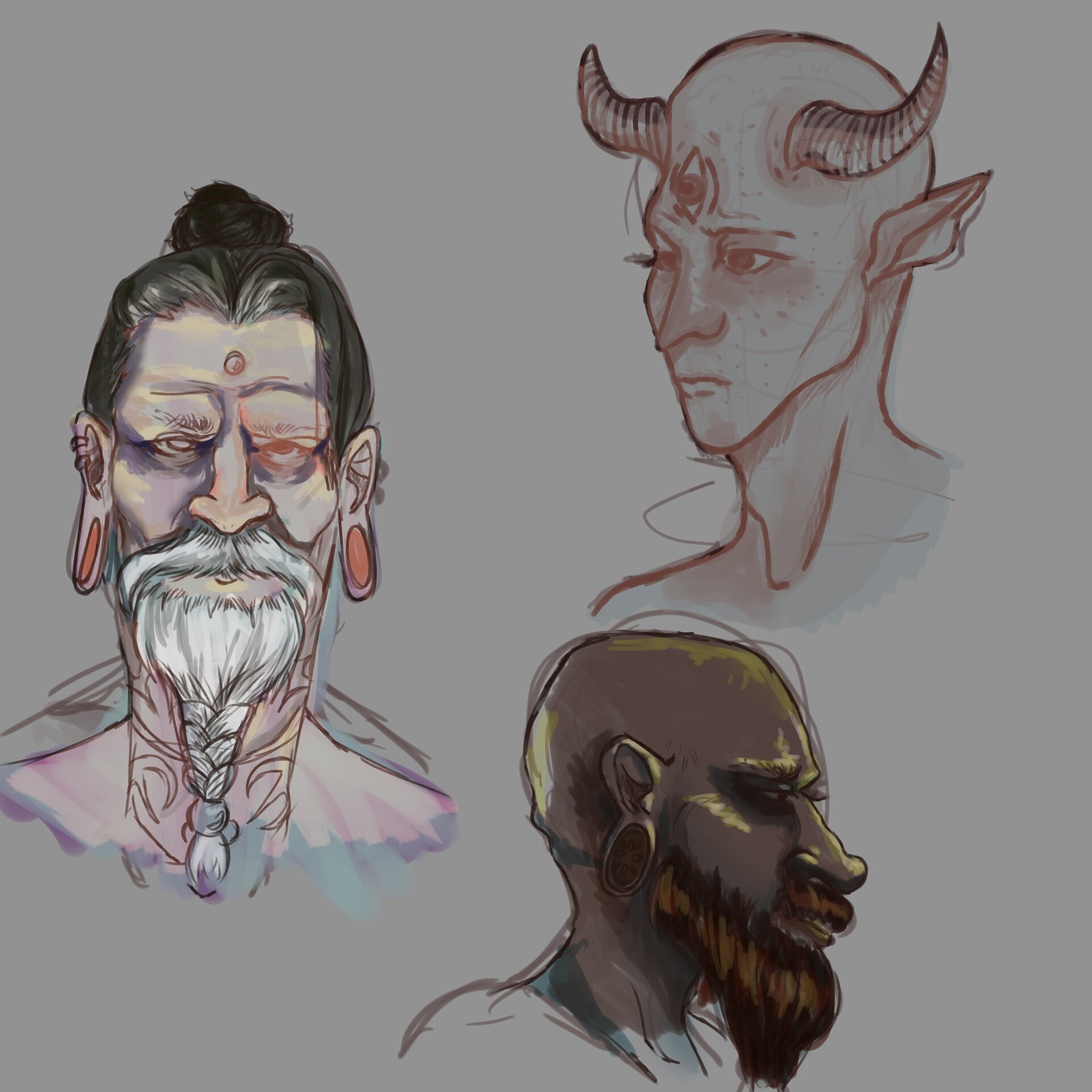 ArtStation - Concept work.