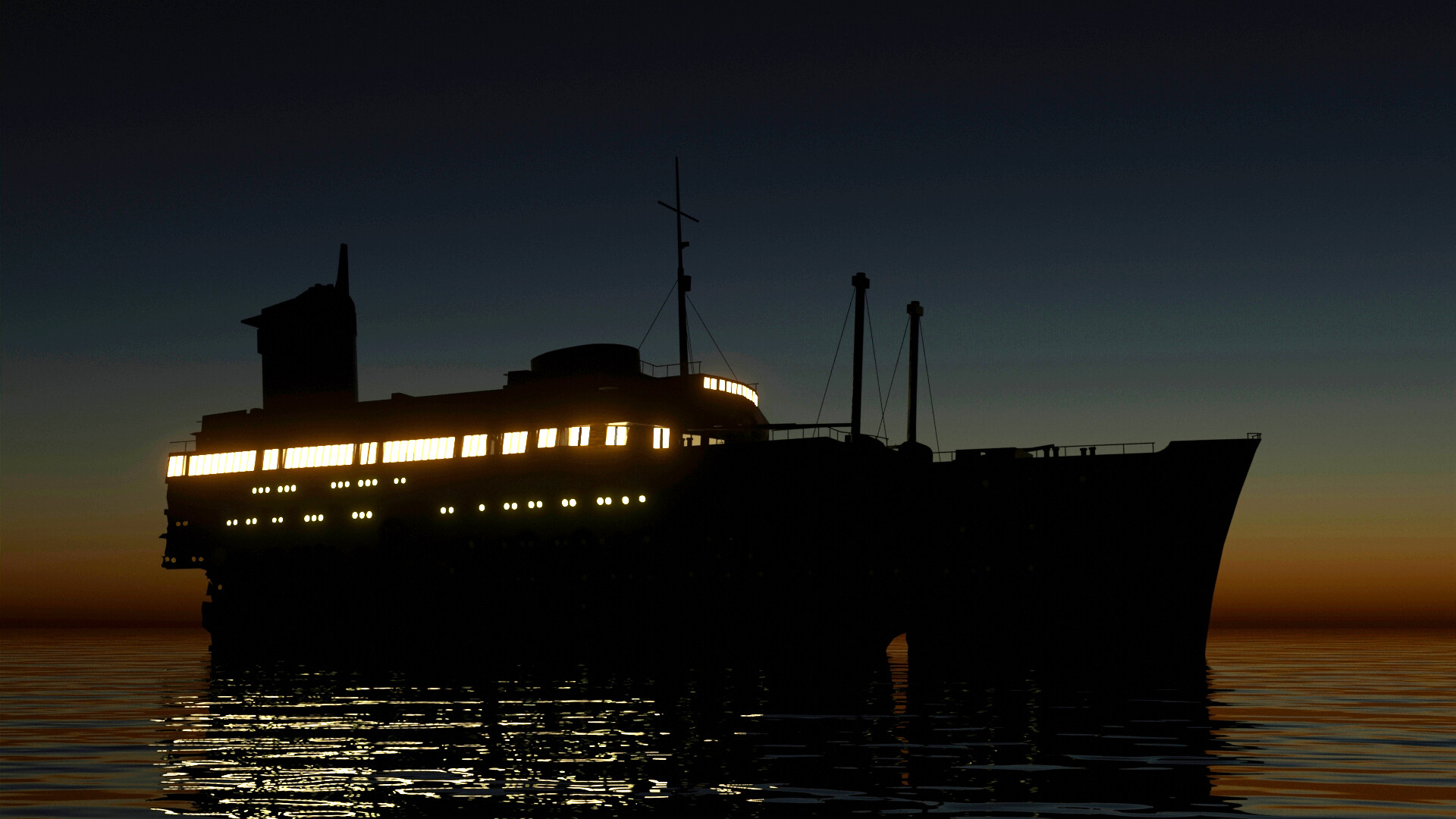 ArtStation - Light Ship