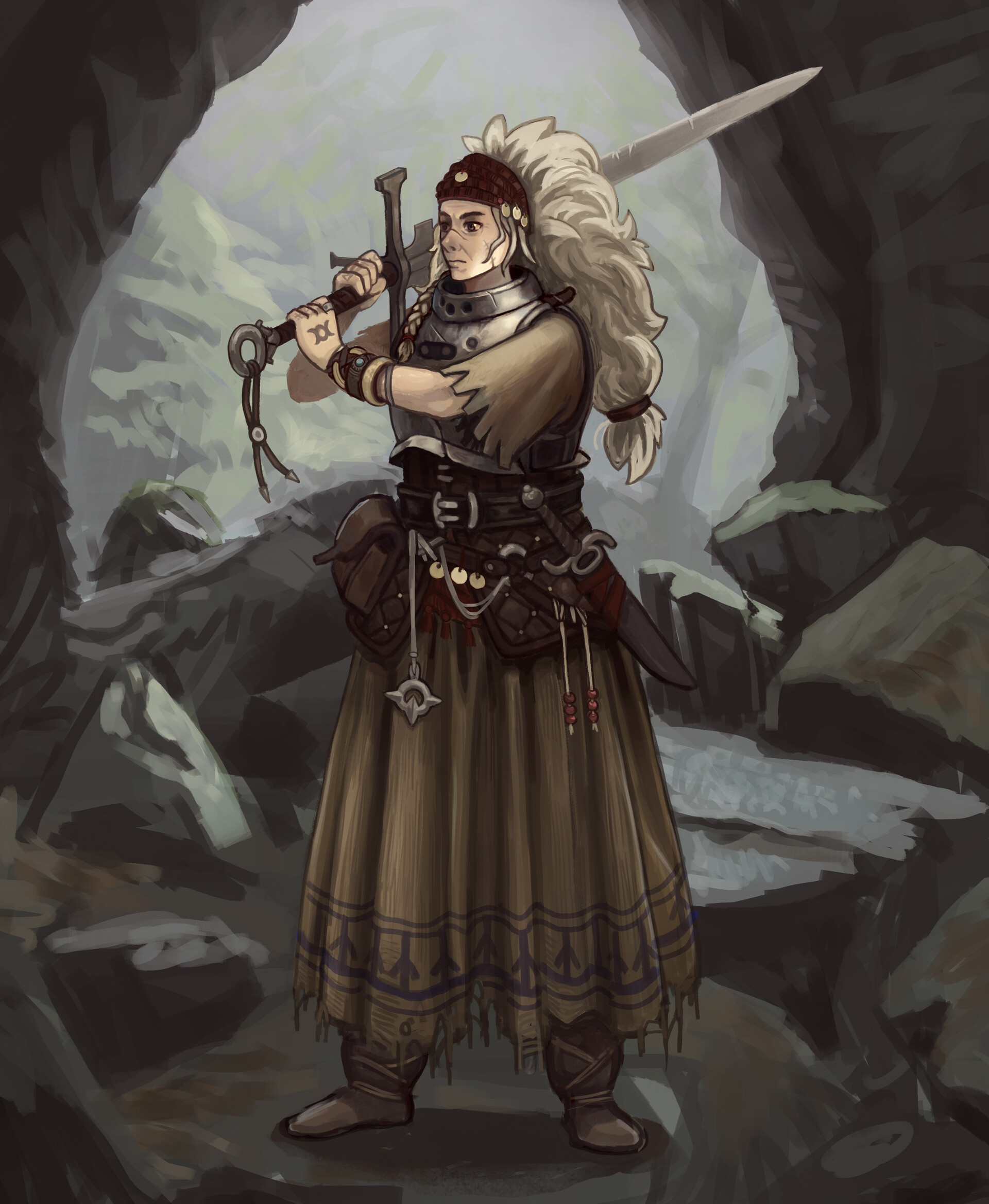 ArtStation - Old adventurer