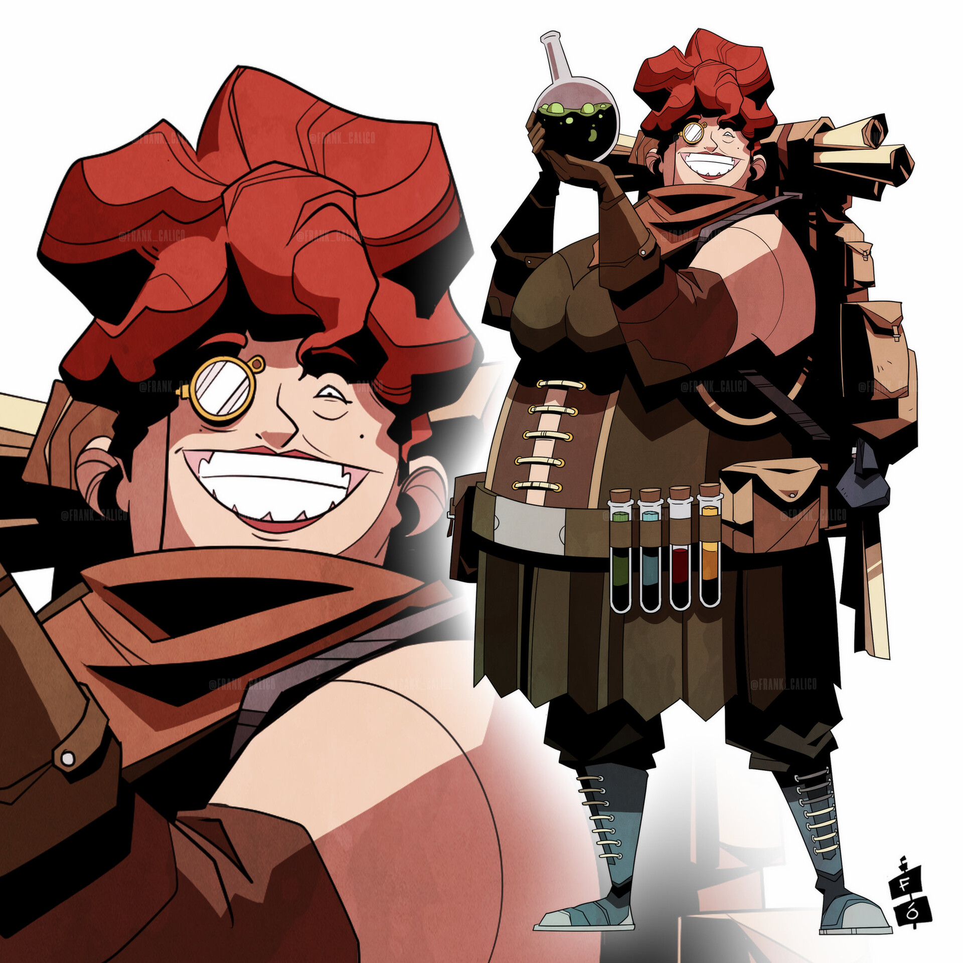 Frank Calicó - Character Design: DnD and RPG characters (01)