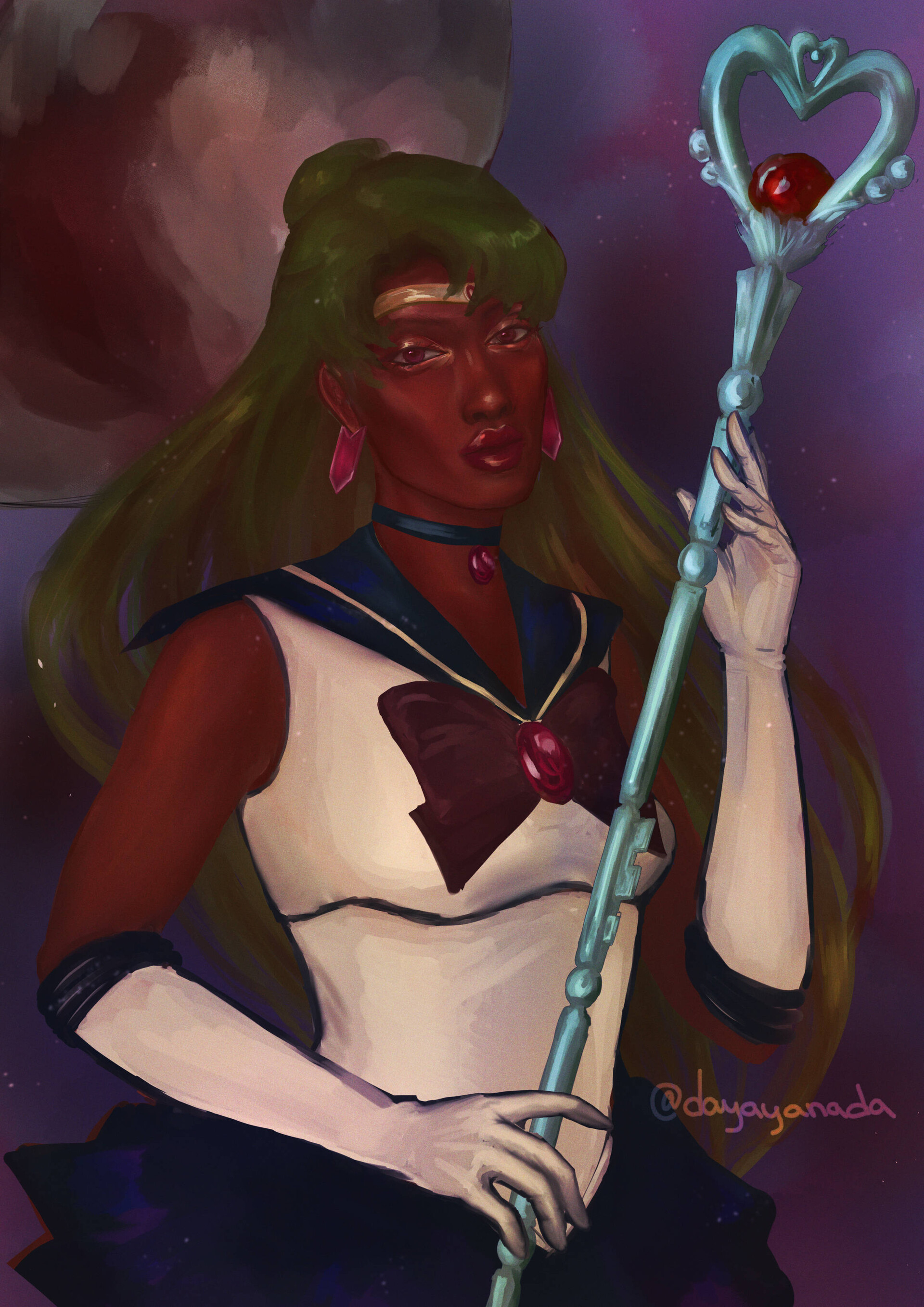 ArtStation - Sailor Pluto