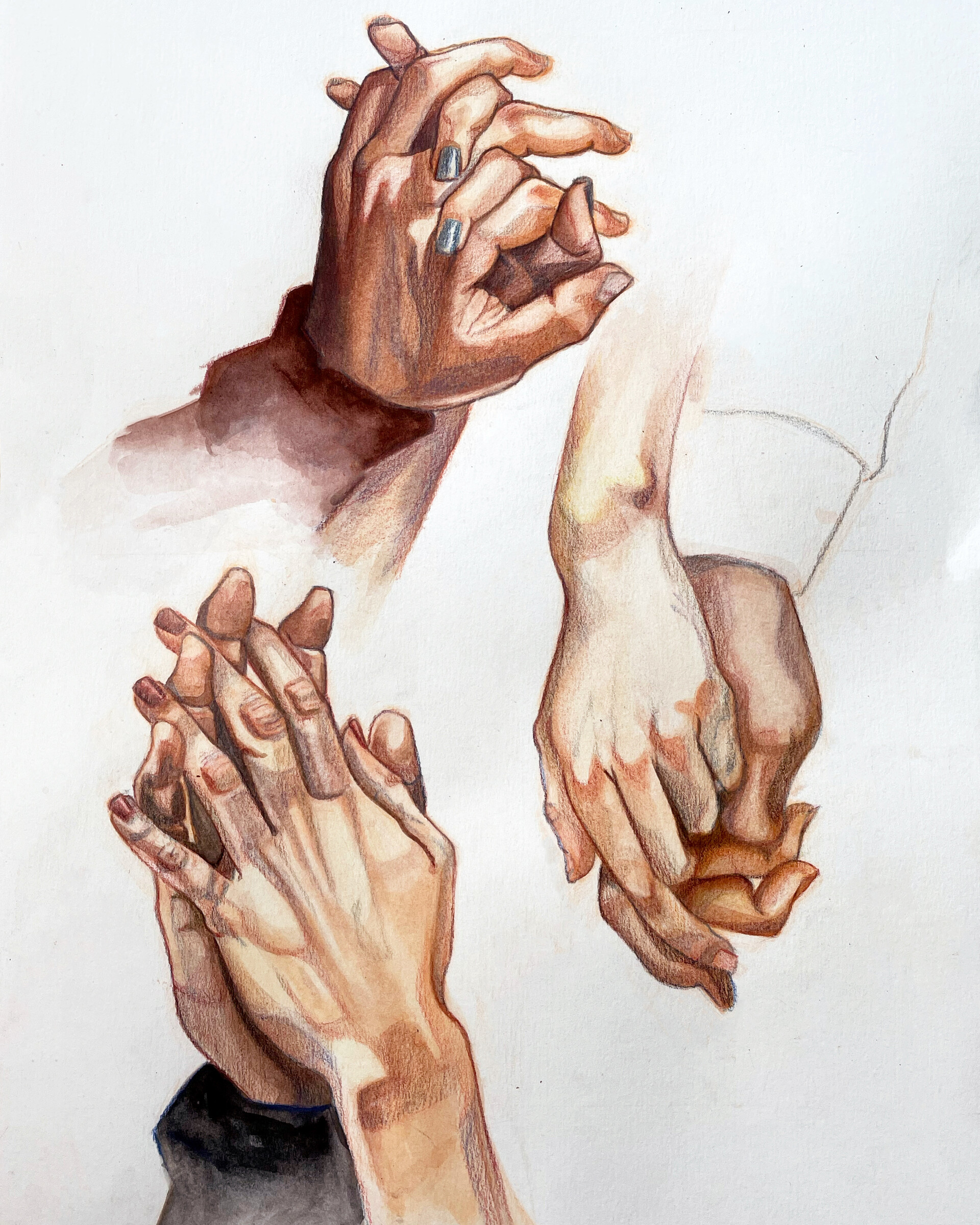ArtStation - Hands Practice