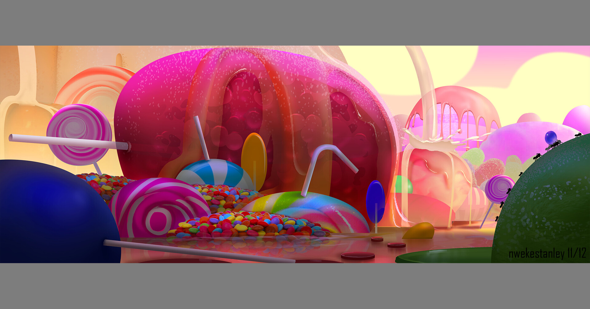 ArtStation - Candy Land