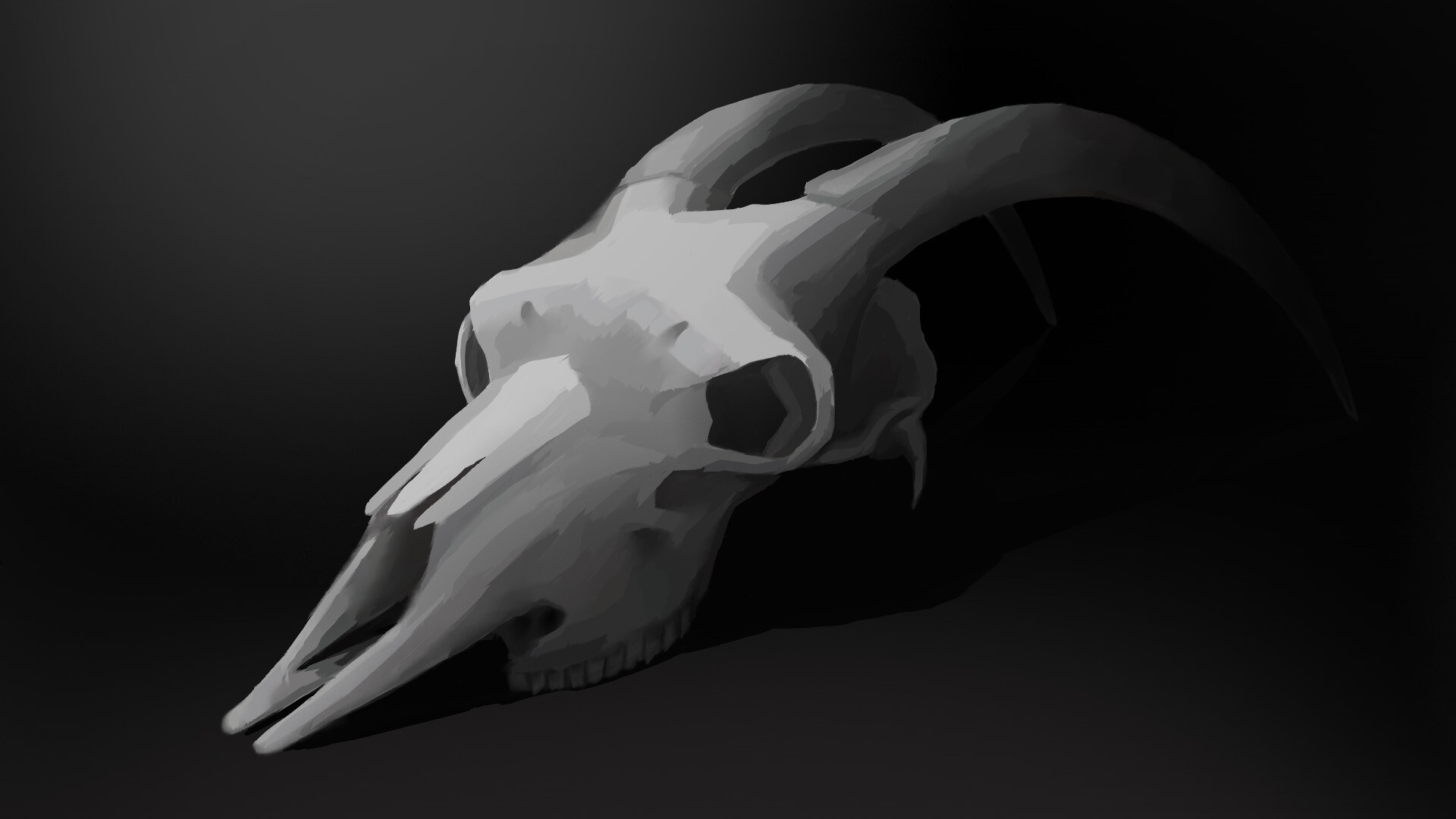 Skull by Polina Kulakova — ProUser.Me