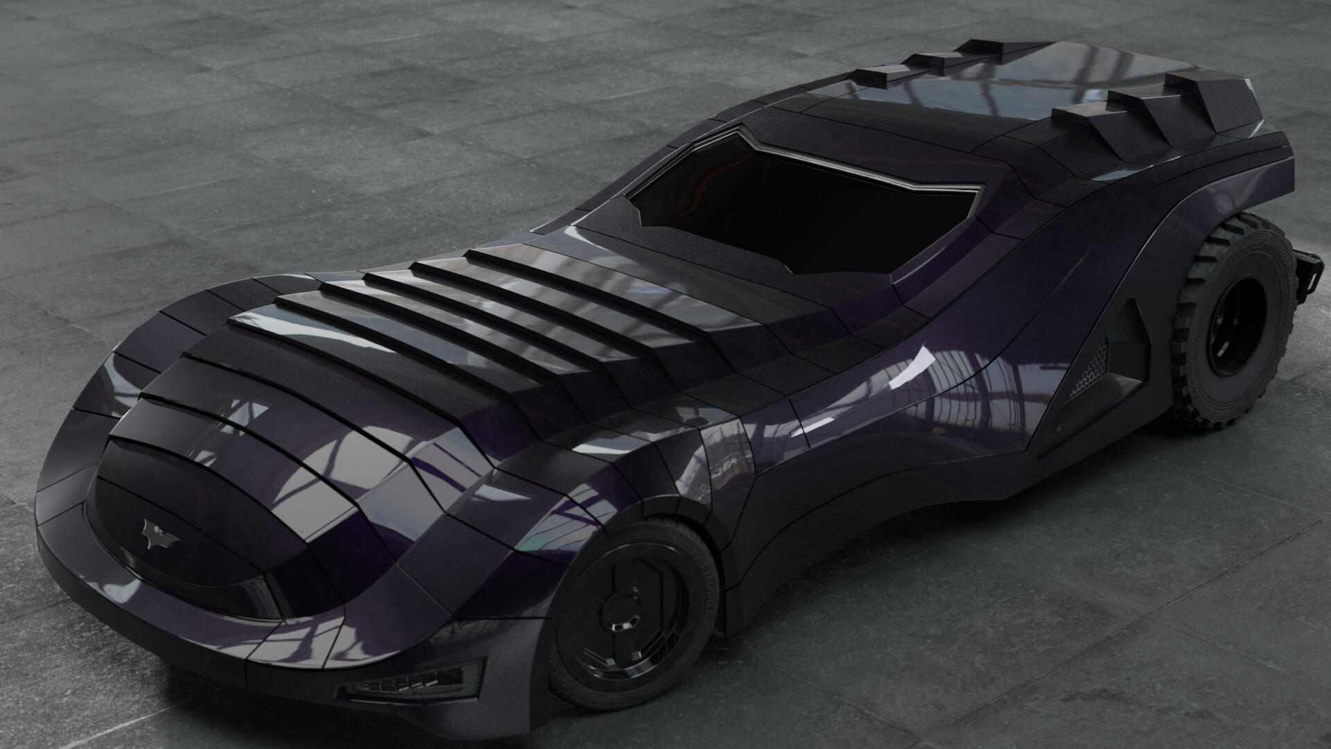 ArtStation - Bat Mobile