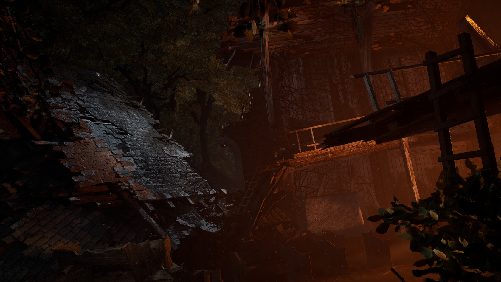 Linus Alstergren - Church Ruins - Hunt Showdown Fan Art