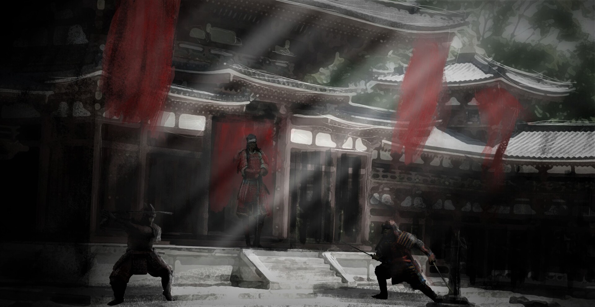 ArtStation - Samurai Dojo
