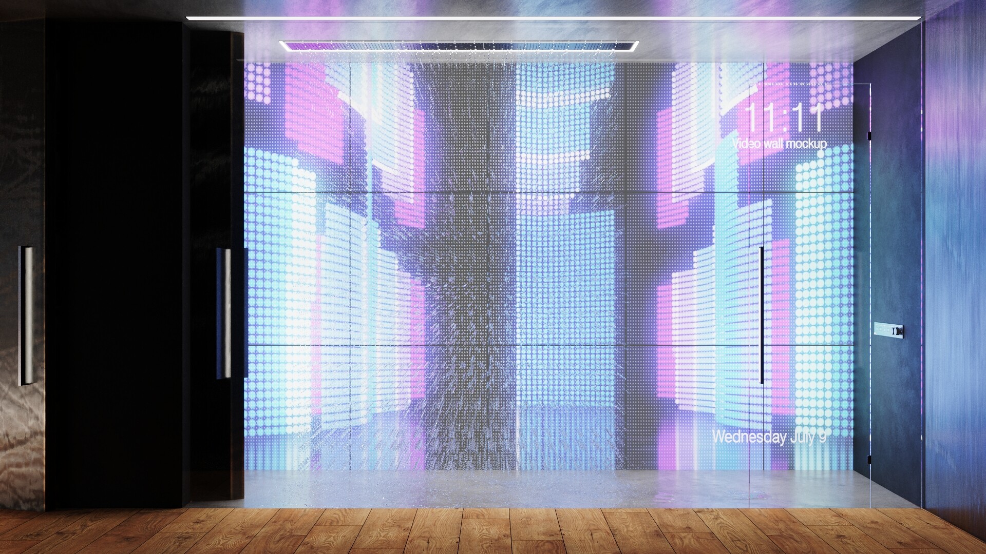 ArtStation - Led Wall House | Xlab design studio