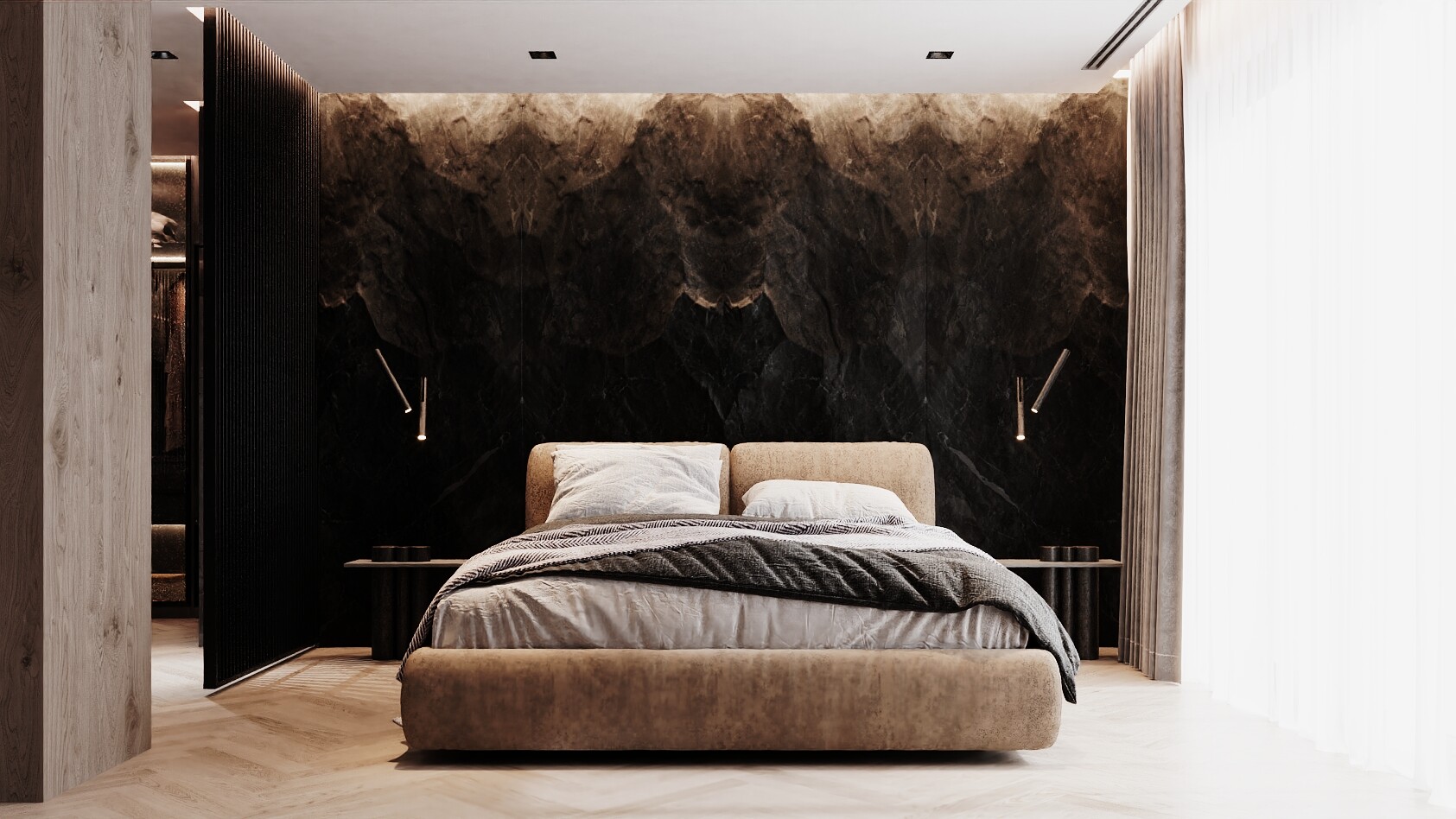 ArtStation - Master Bedroom | Xlab design studio