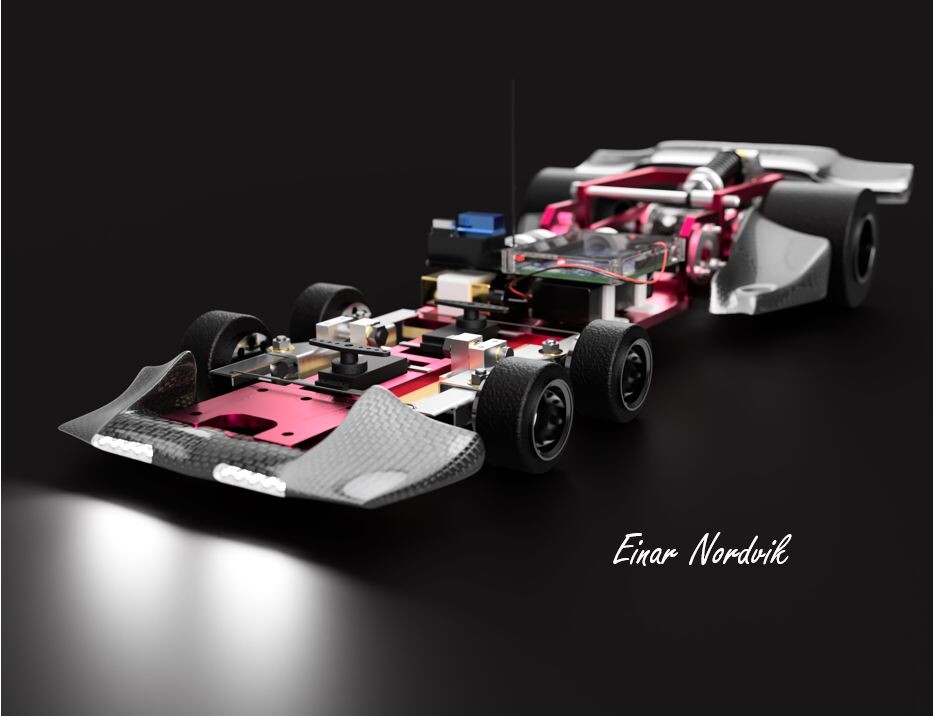 ArtStation - Six wheeled RC car