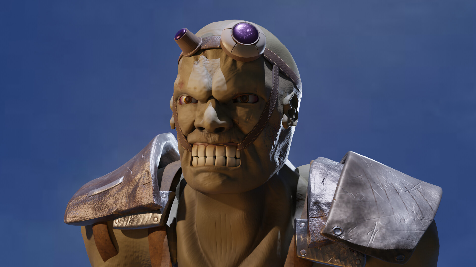 ArtStation - Super mutant (First sculpt)