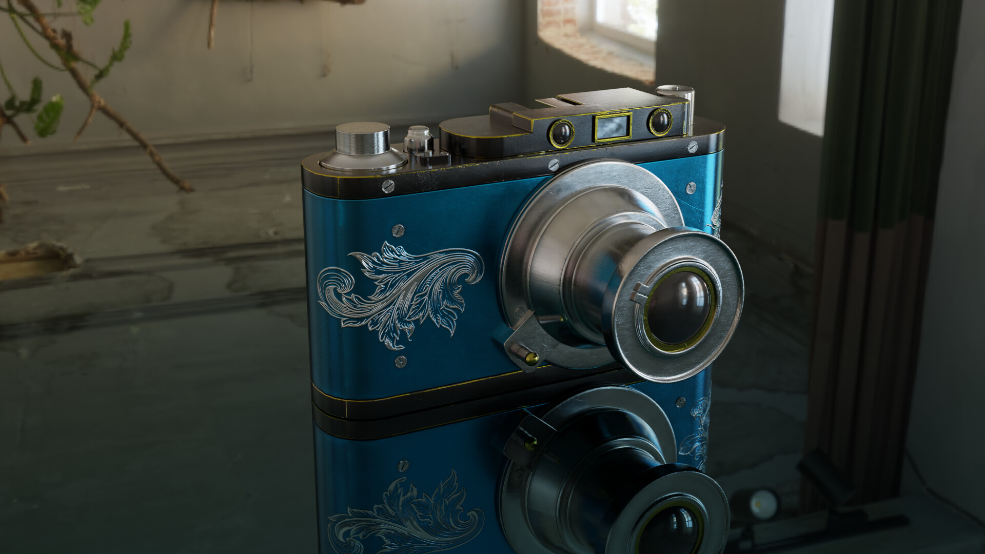 ArtStation - Vintage Victorian Era Camera