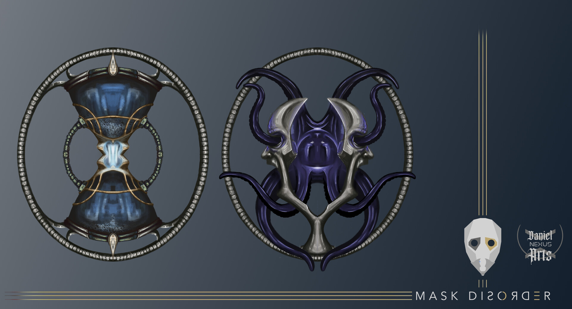 ArtStation - Sadness and Fear symbols