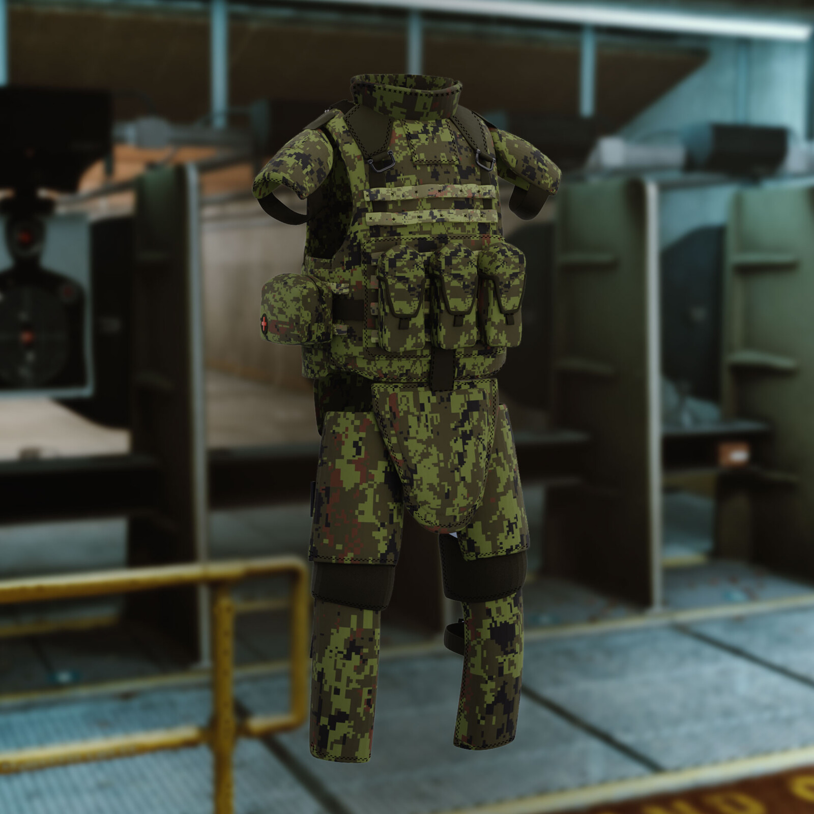 Märt Luigujõe - Advanced Protection: 3D Model of IOTV GEN 4 Ballistic ...