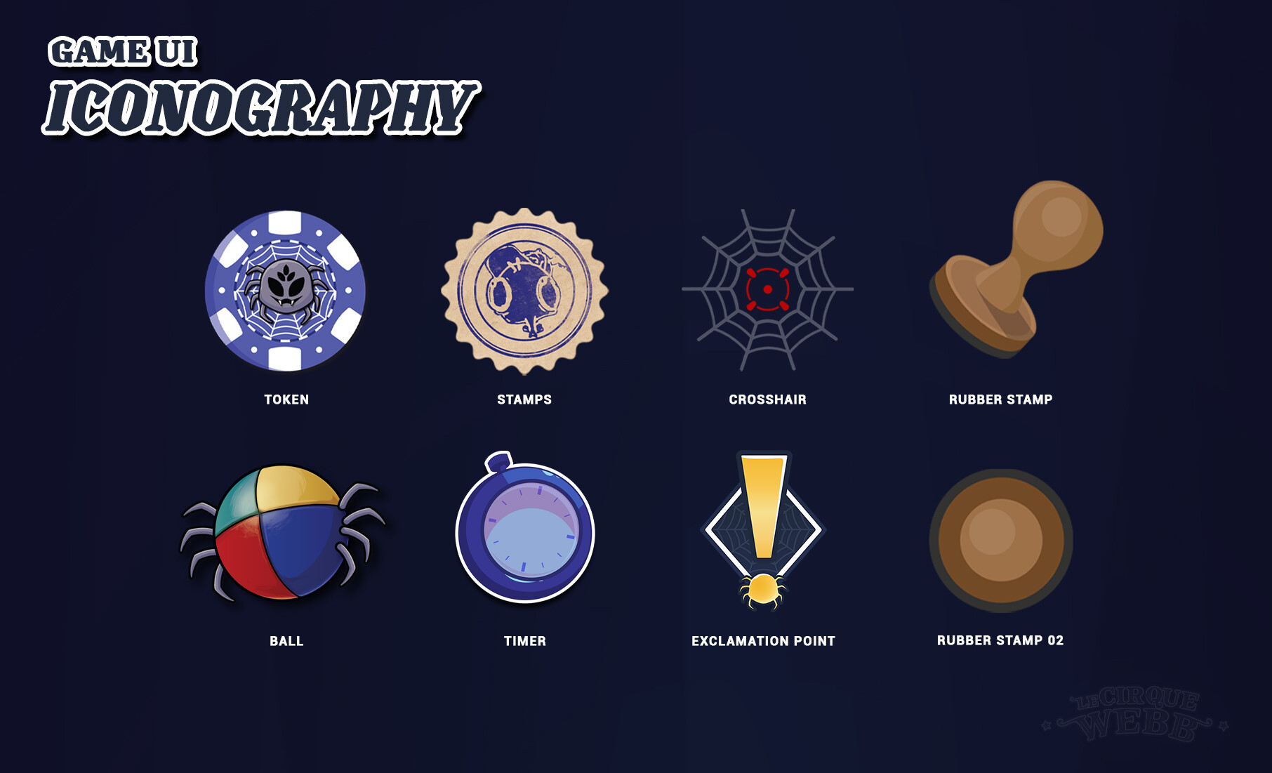 Roxanne Ross - Le Cirque Webb - UI Design