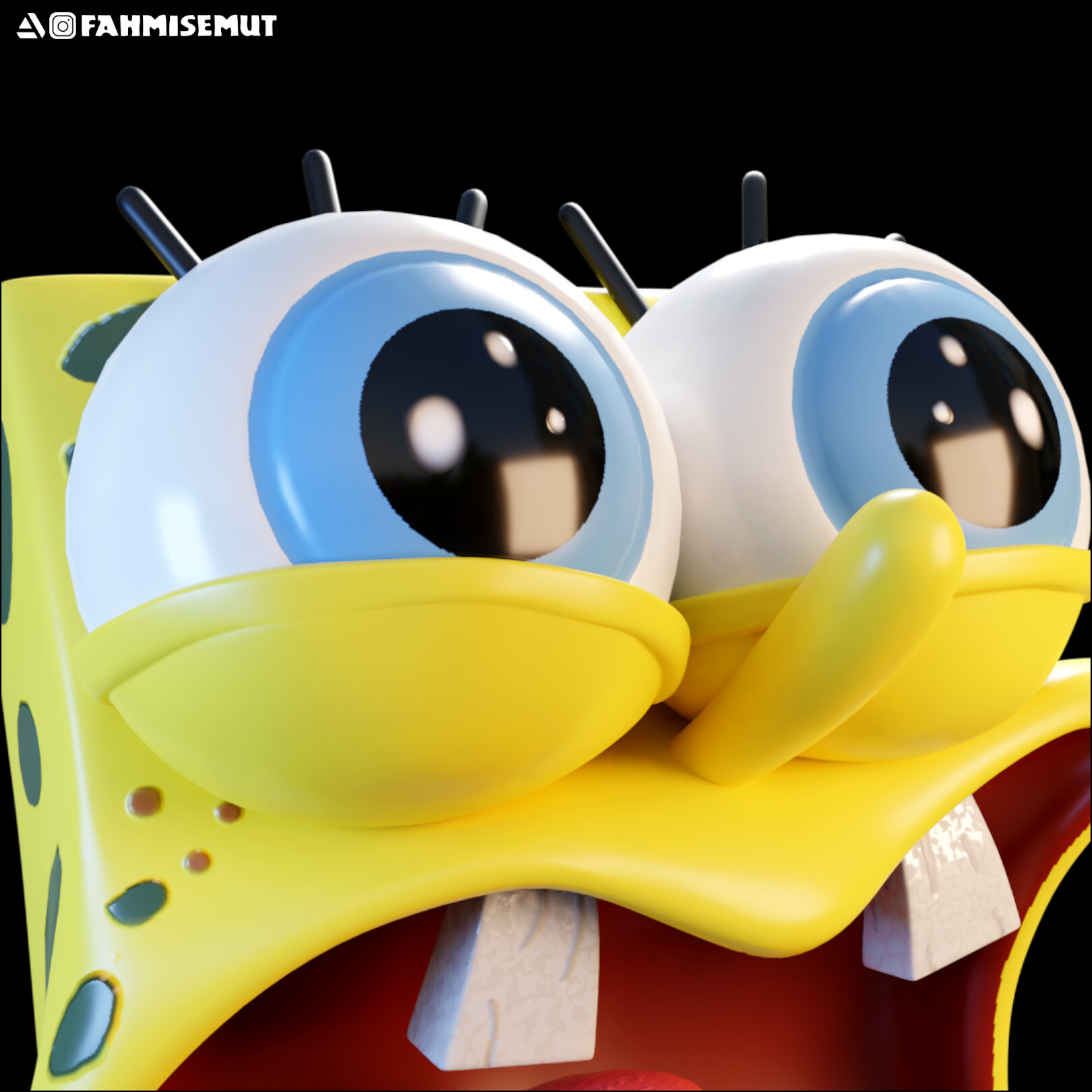 fahmisemut - spongebob fan art