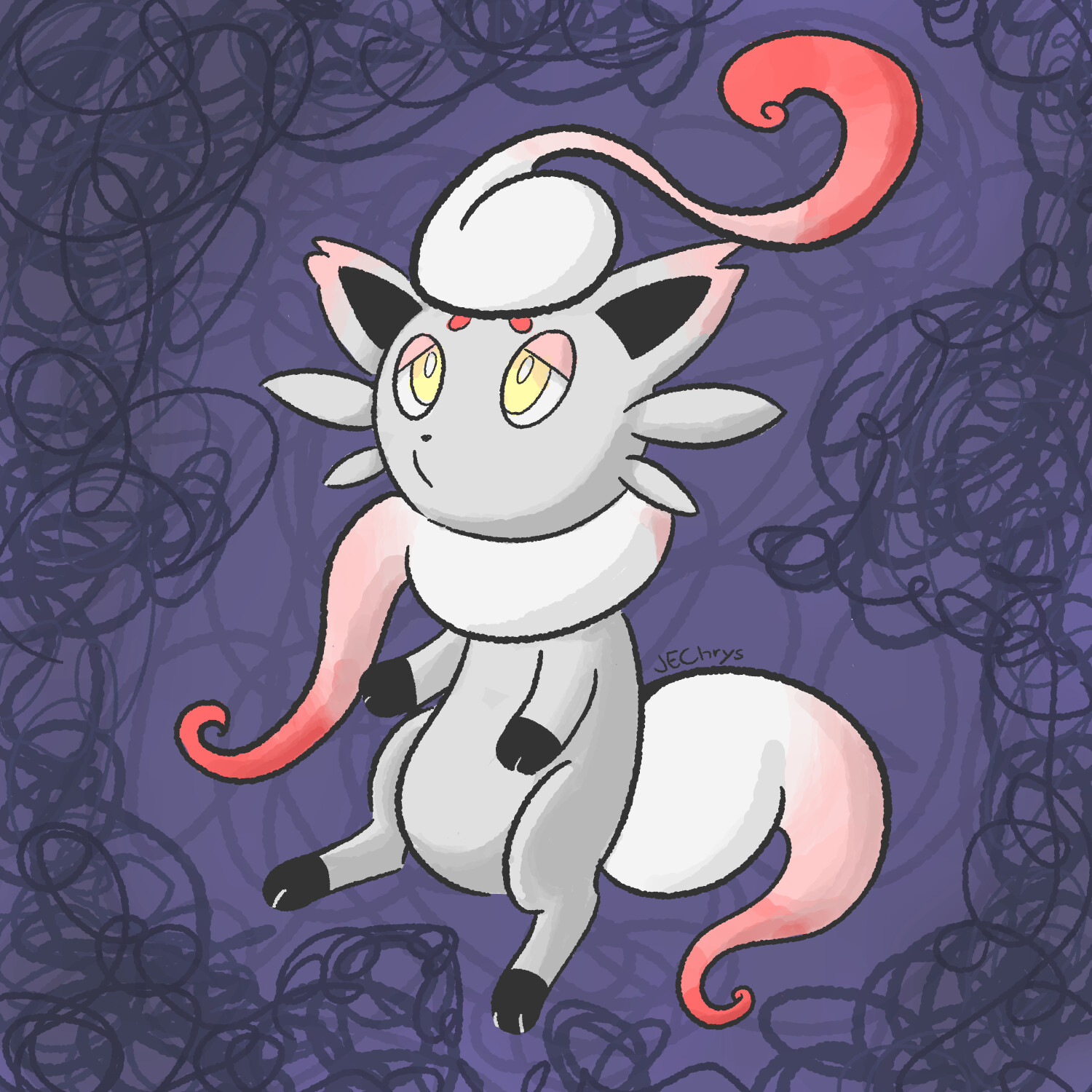 ArtStation - Hisui form Zorua