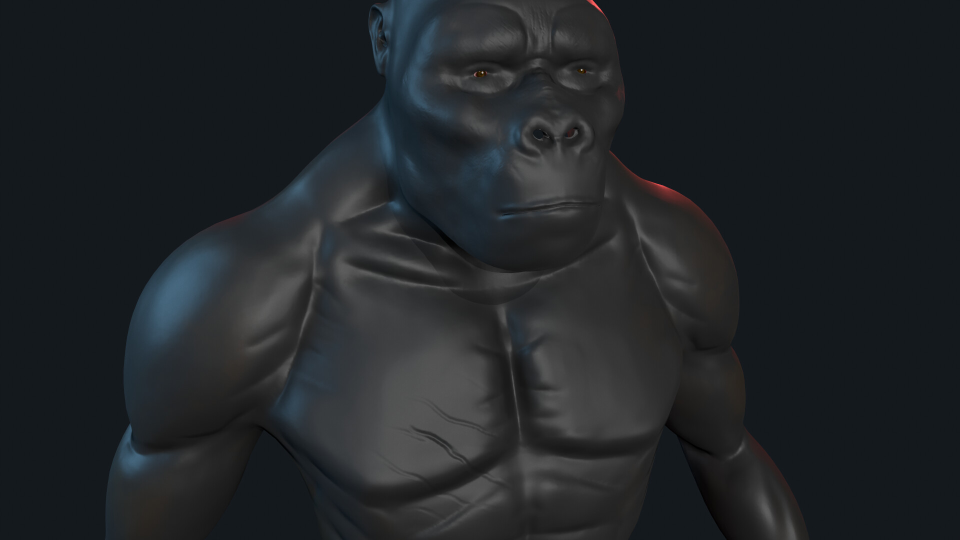 ArtStation - King Kong 3D