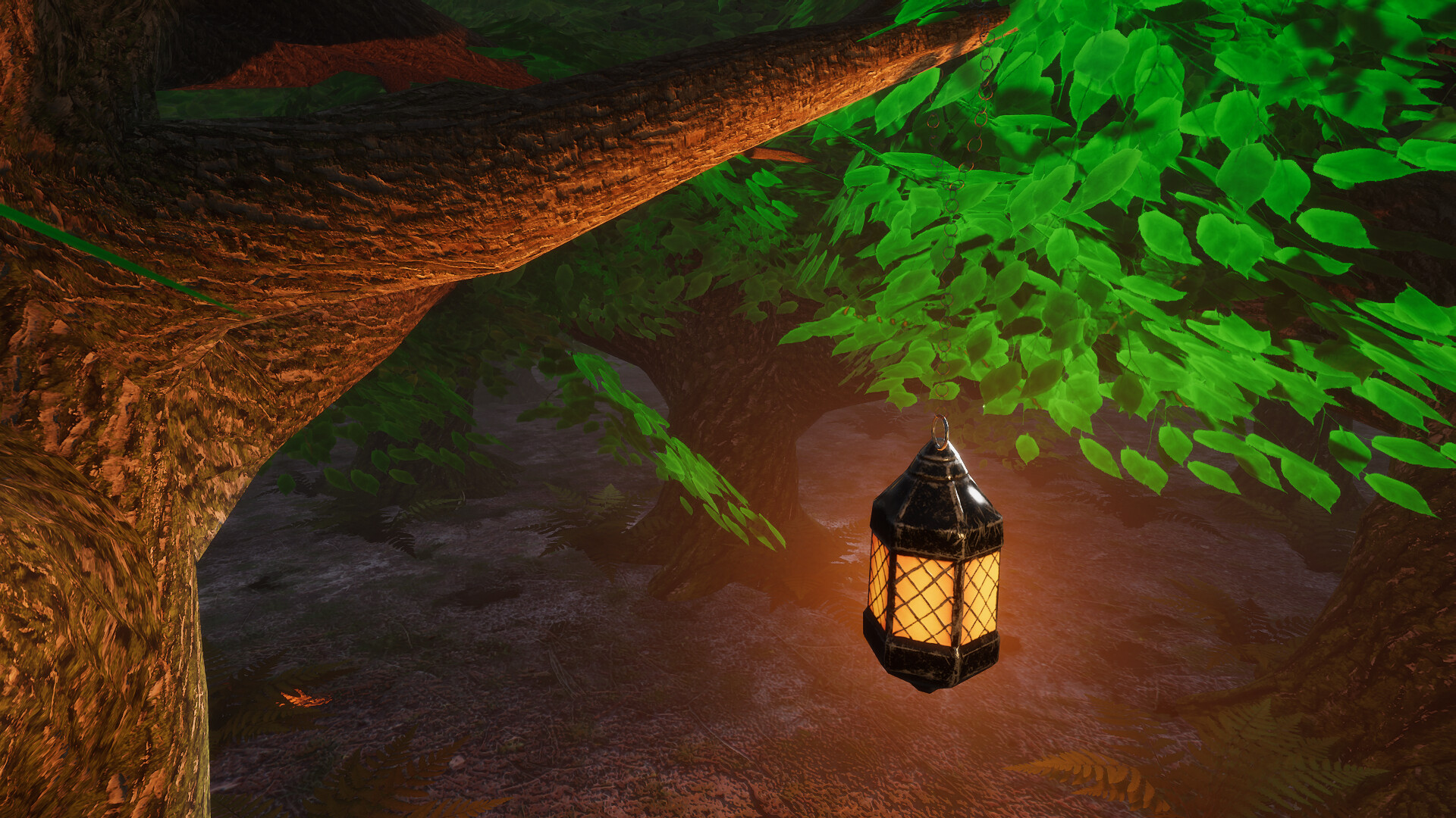 ArtStation - A Light in the Forest