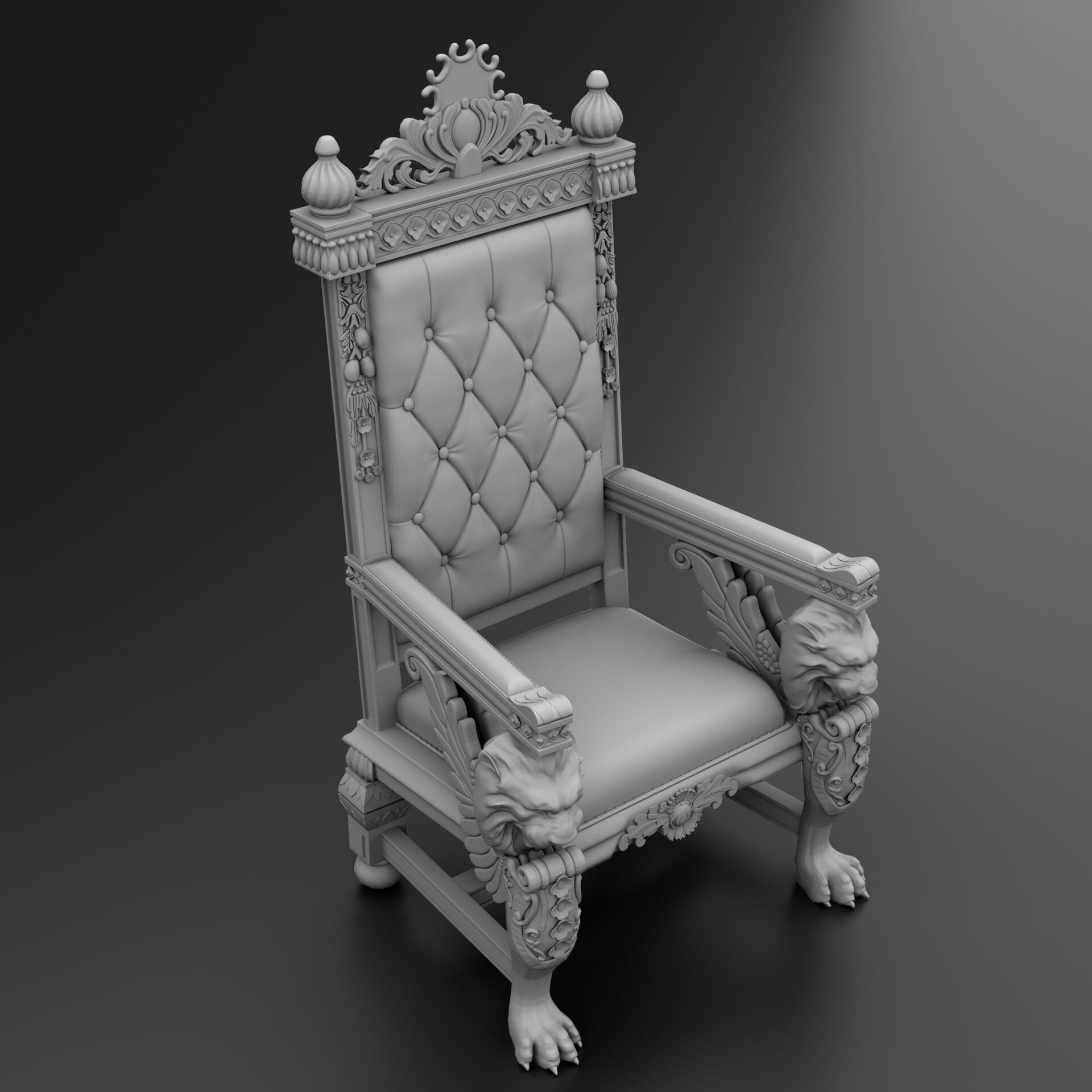 ArtStation - king Throne