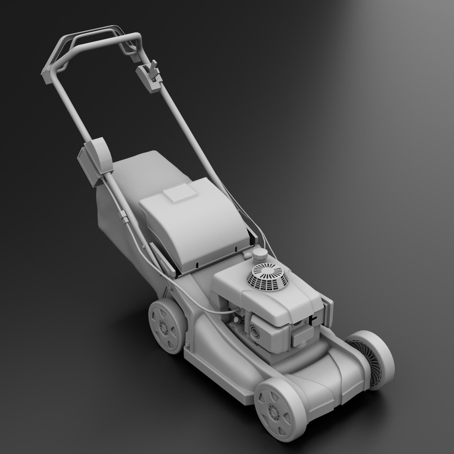 ArtStation - lawn mower