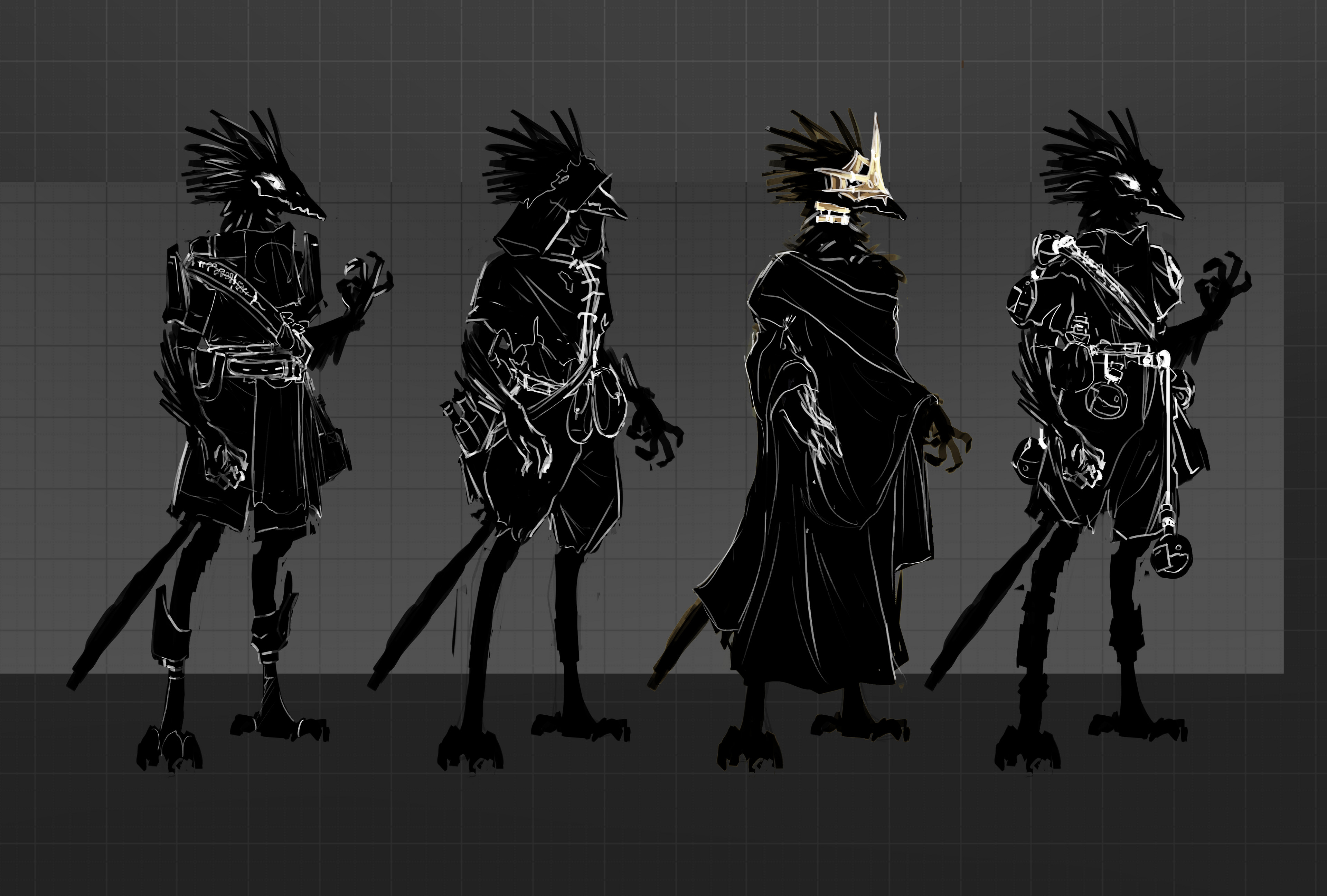 Oscar Koraca - Aeson the Birdfolk - 3D Character