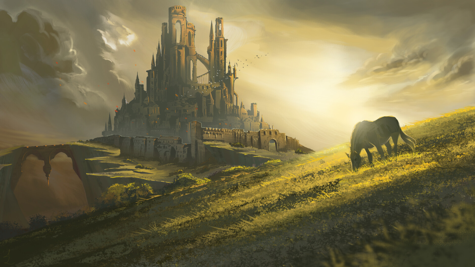 ArtStation - Castle Meadow