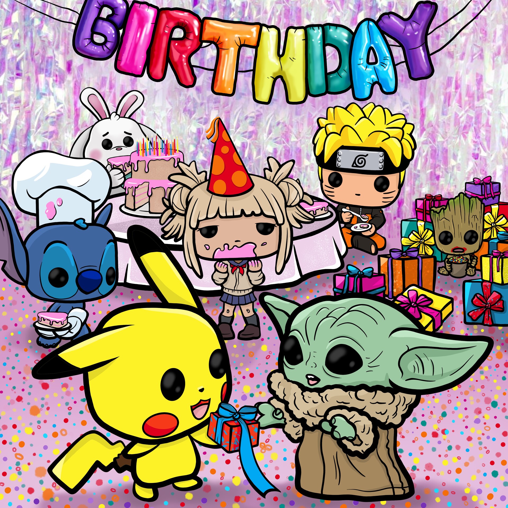ArtStation - Funko pop birthday