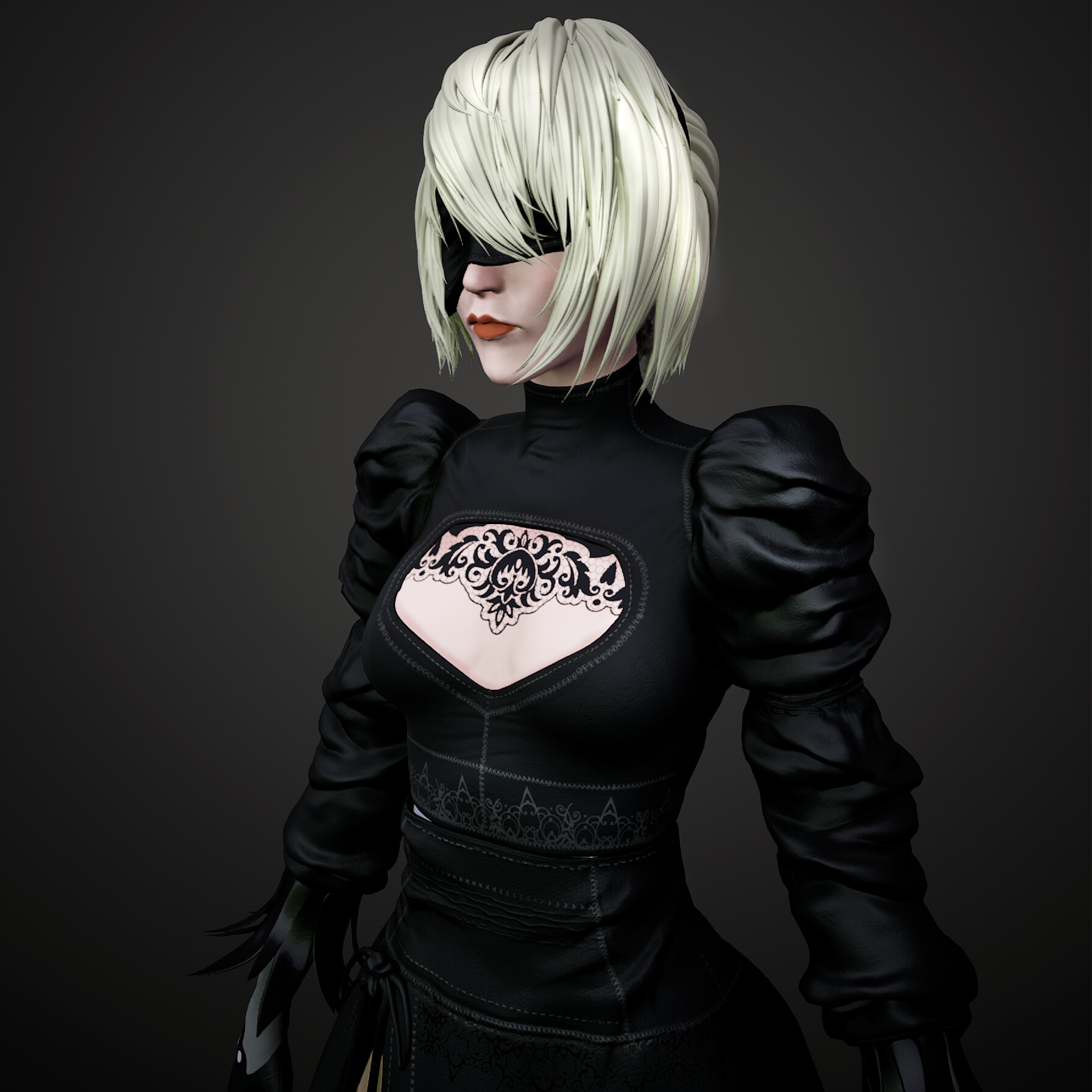 ArtStation - 2b - NIER