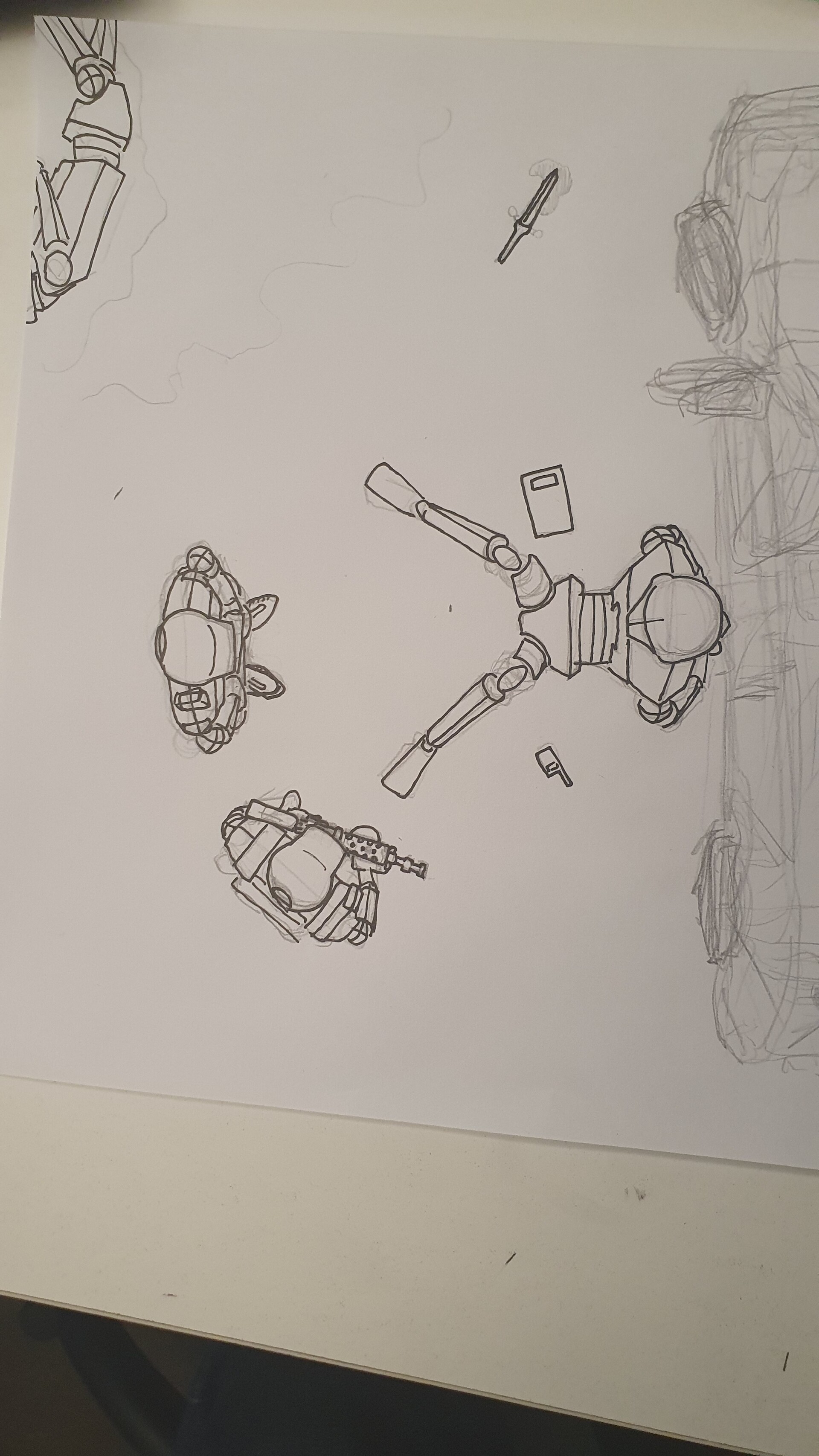 ArtStation - Stick man concept