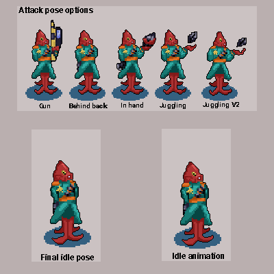 Layla Sulaiman - General Octopus - Wargroove inspired commander