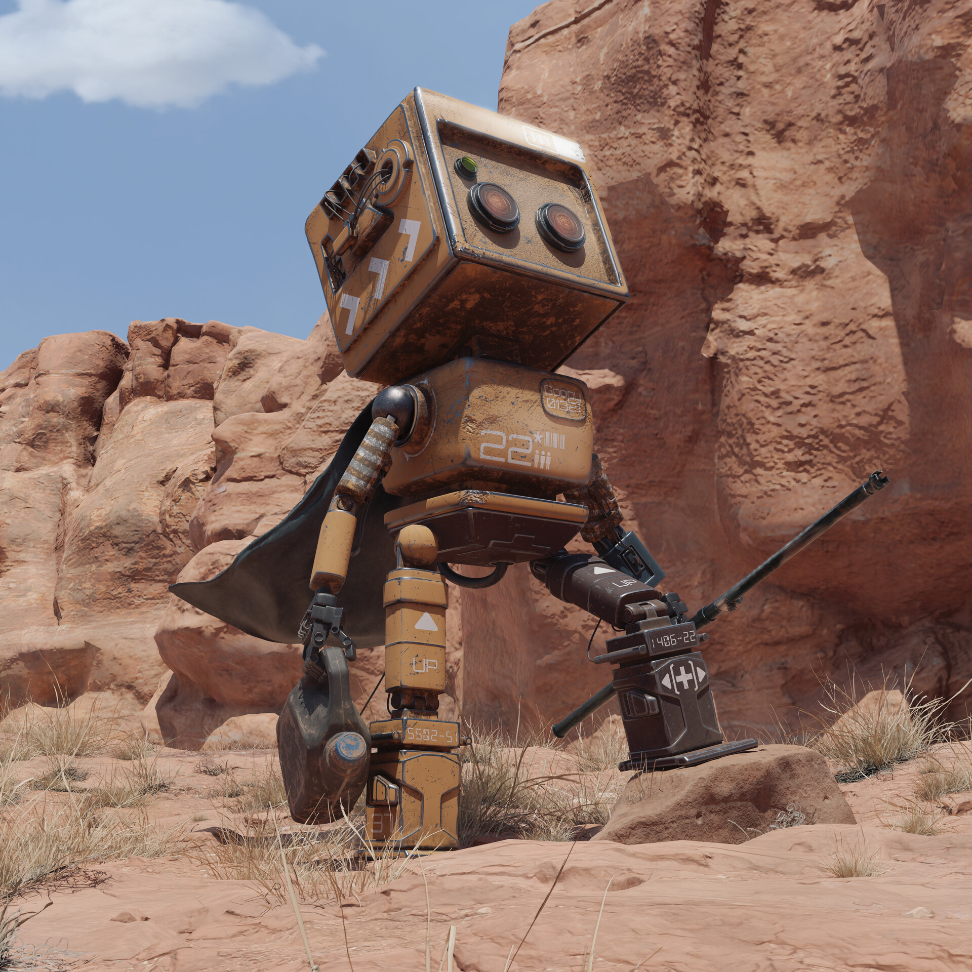 ArtStation - Goopy glares at enemies