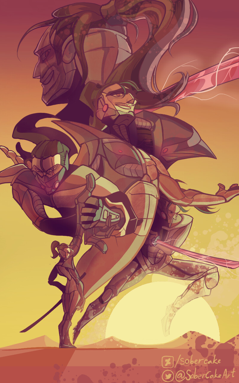 ArtStation - Jetstream Sam (MGR: Revengeance)