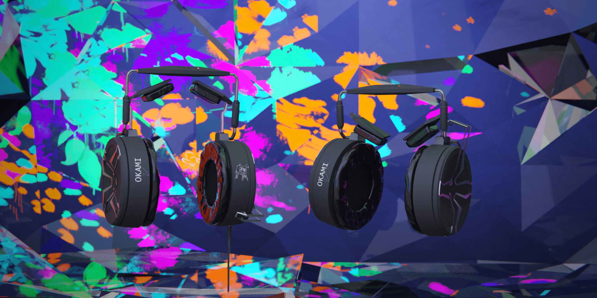 ArtStation - 3D render - Headphone