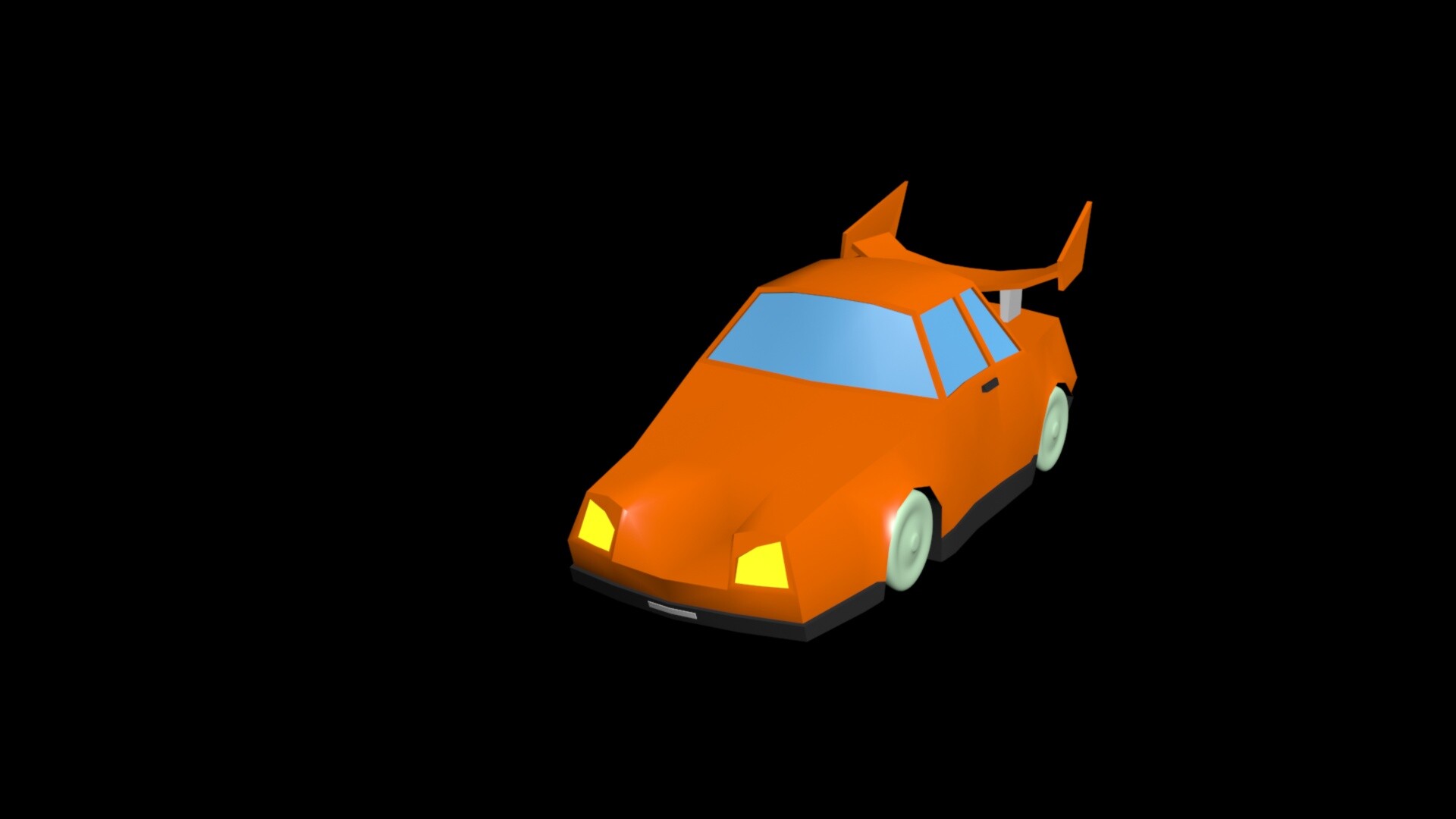 ArtStation - Low and hig poly cartoon Car