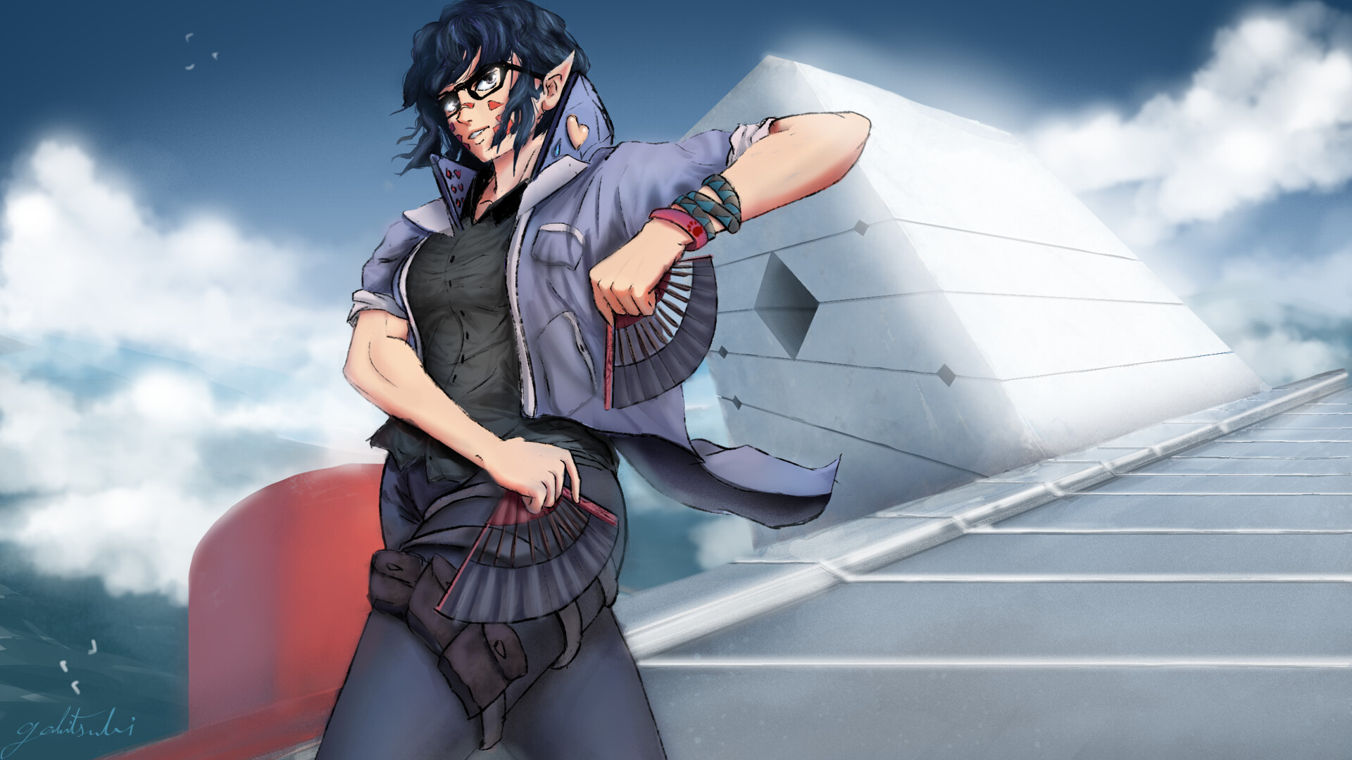 ArtStation - wind yōkai