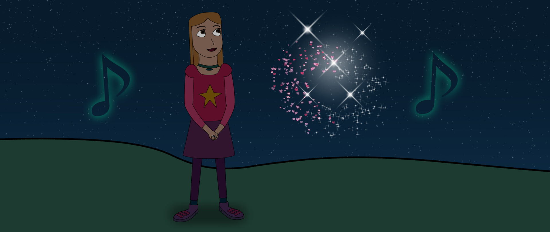 Delia Wright - Distant Melody - Disney Adriana Pendleton