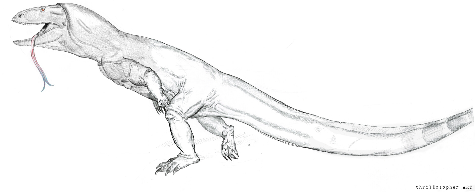 ArtStation - Kawuk - Killer Lizard Cryptids?