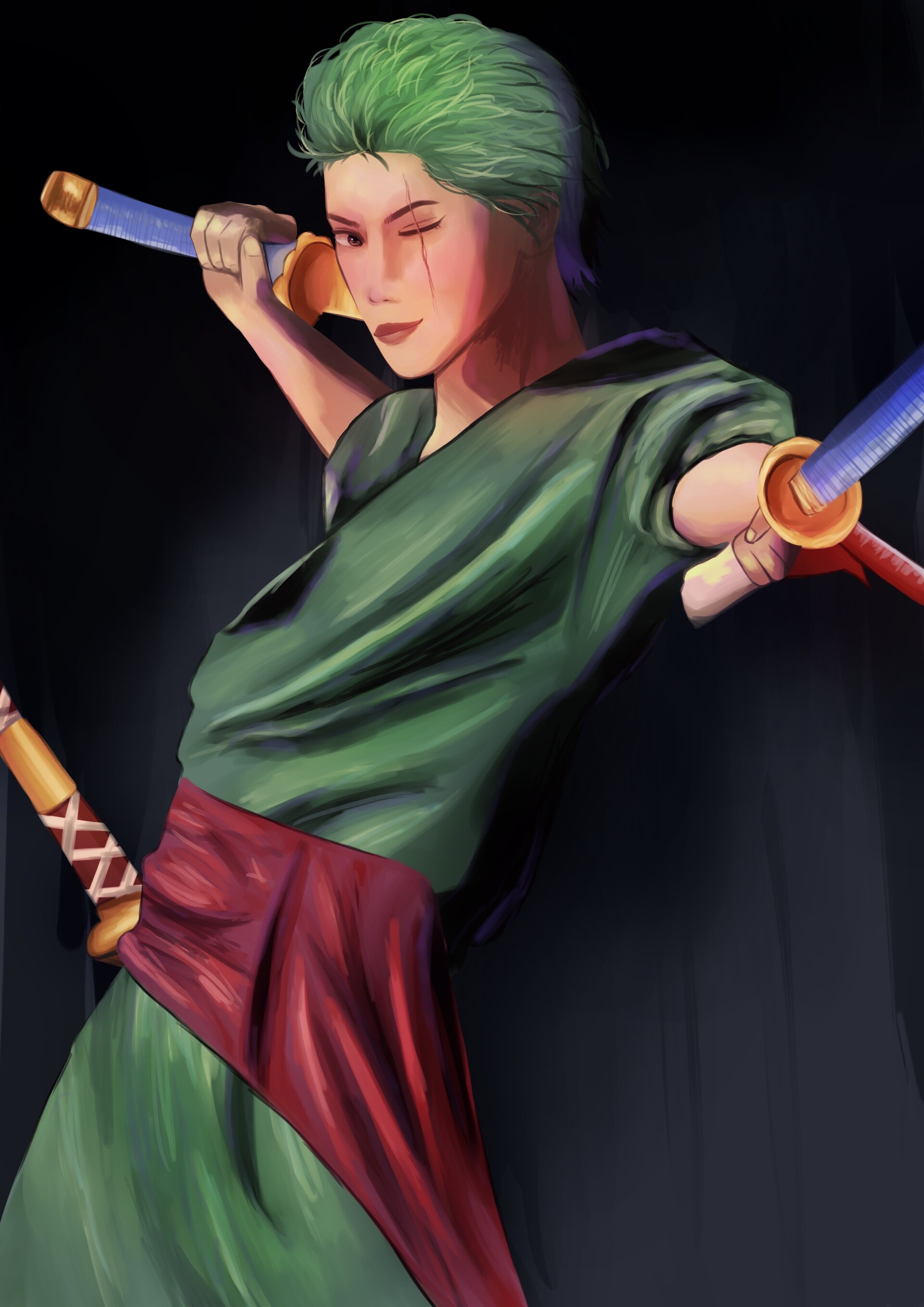 ArtStation - ⚔️ Zoro ⚔️